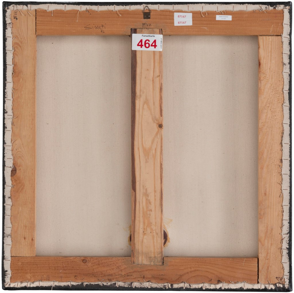 Turi Simeti (B. 1929), Nero (Black) | Christie’s