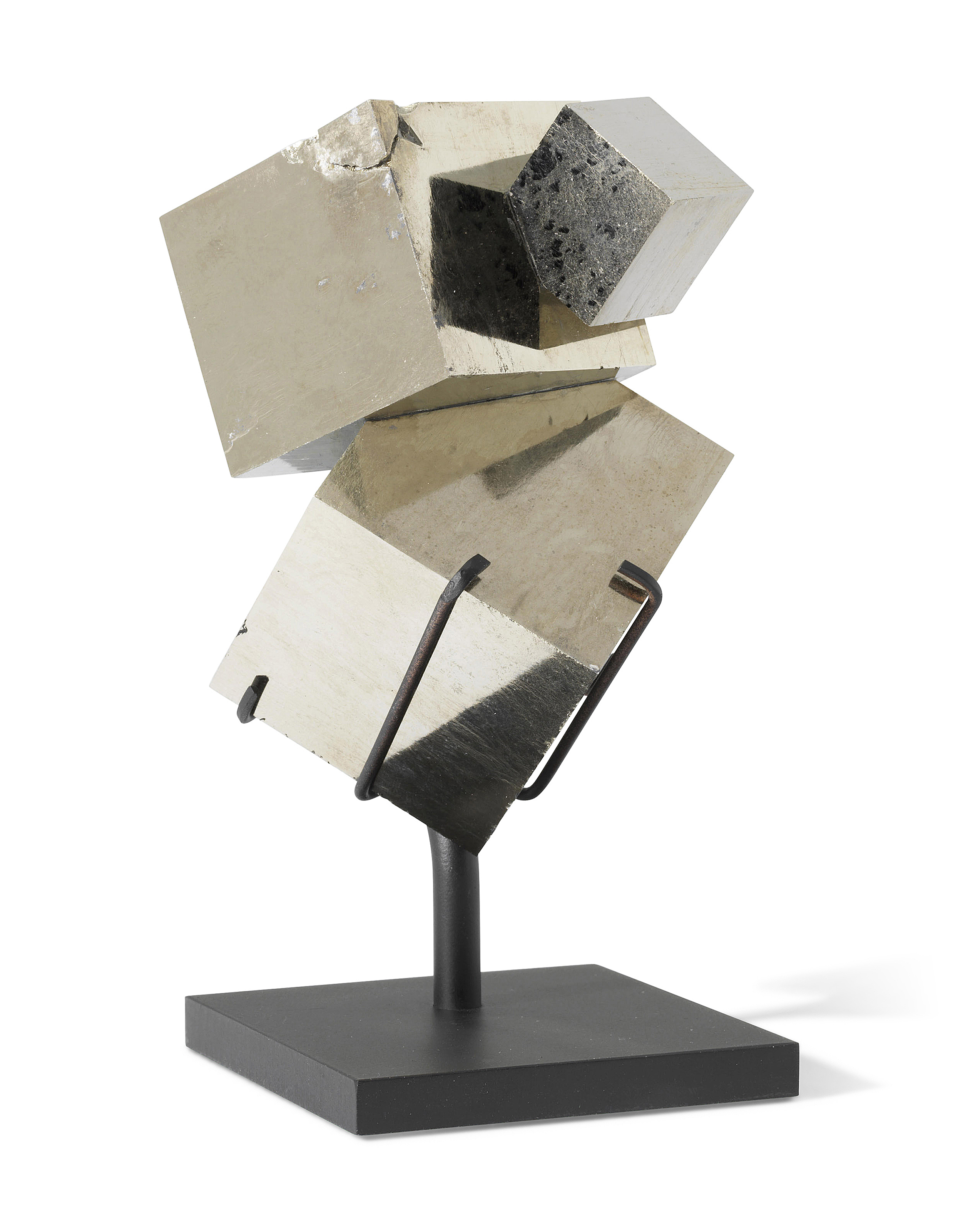 A CLUSTER OF PYRITE CUBES, SPAIN | Christie’s