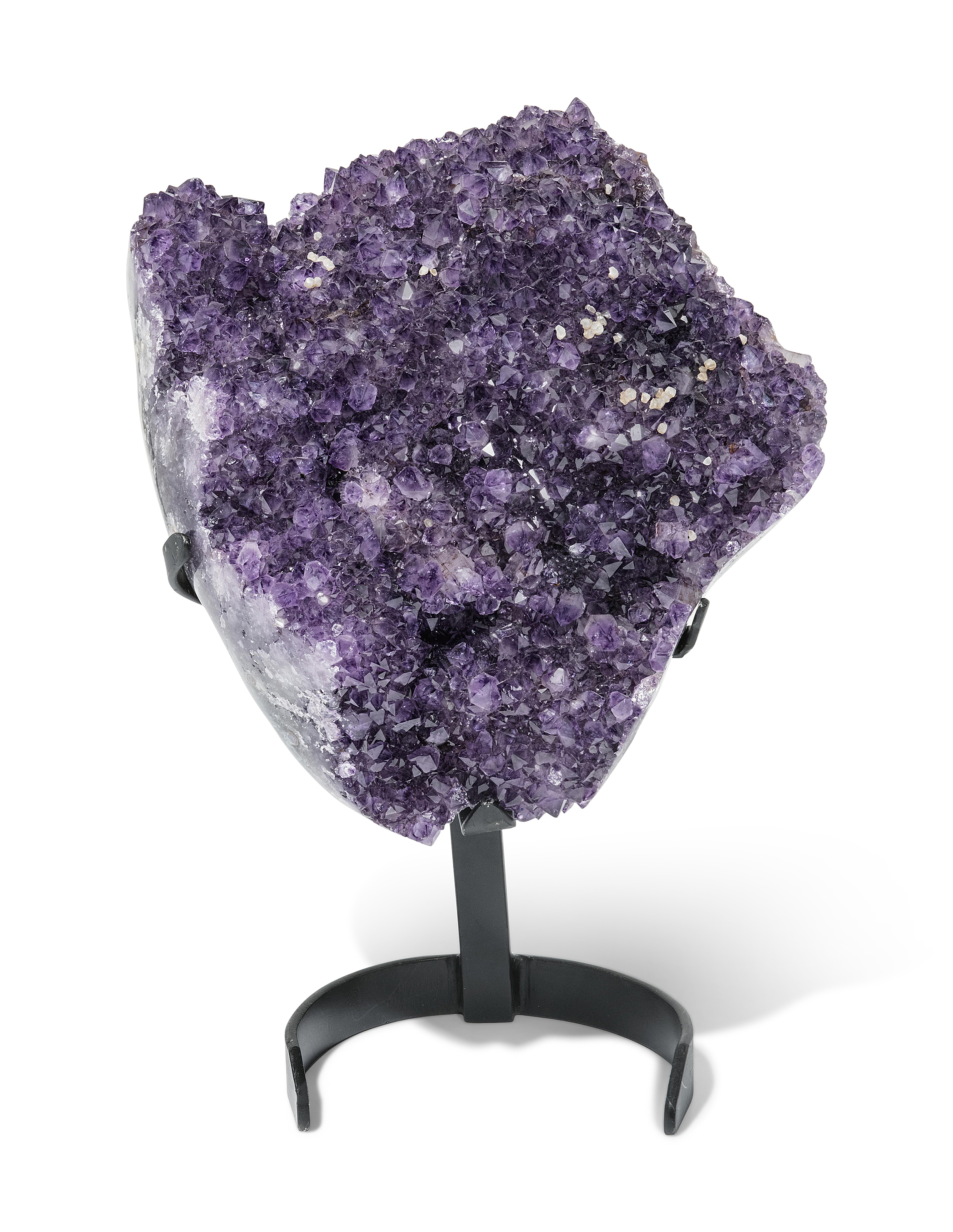 A SPECIMEN OF AMETHYST WITH CALCITE, BRAZIL | Christie’s