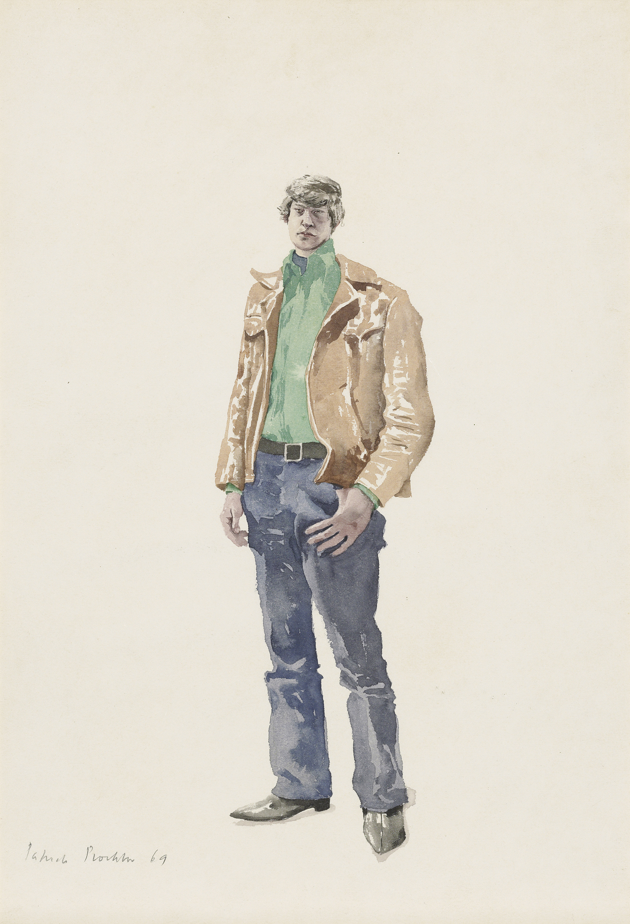 PATRICK PROCKTOR, R.A. (1936-2003), Mick Jagger | Christie’s