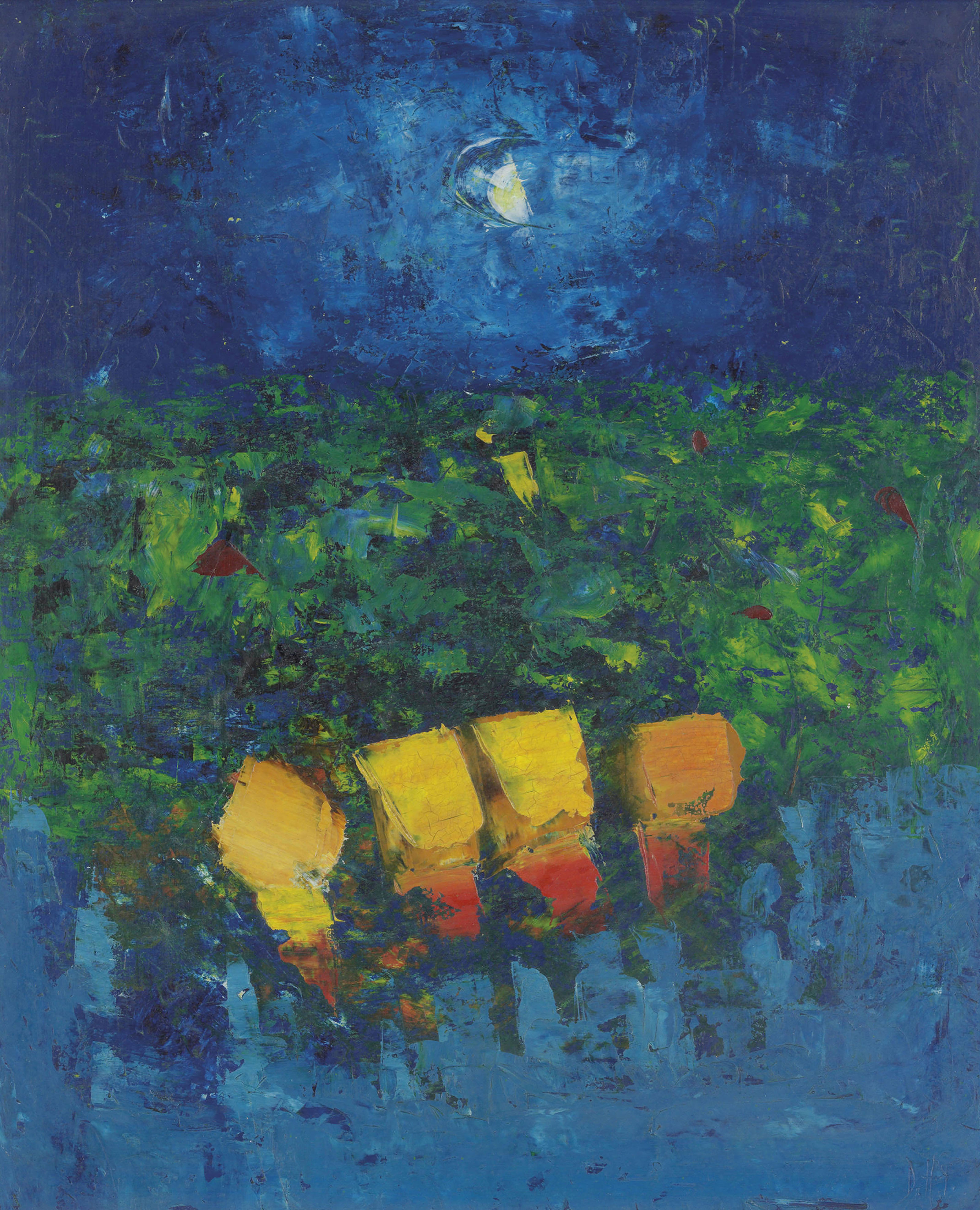 DONALD HAMILTON FRASER, R.A. (1929-2009), Vertical Landscape, Gardens ...