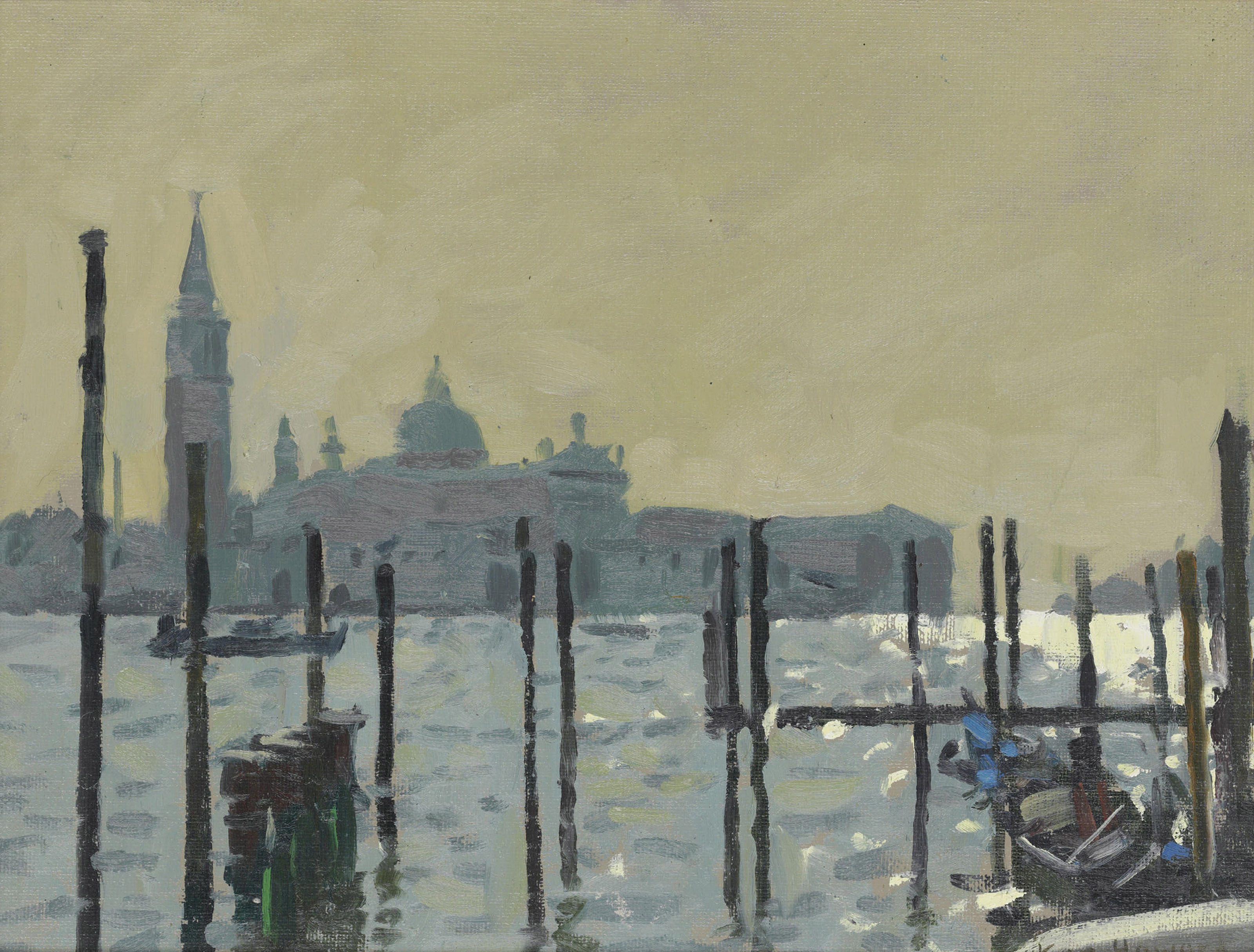 KEN HOWARD, R.A. (b. 1932), San Giorgio, Morning Light | Christie’s