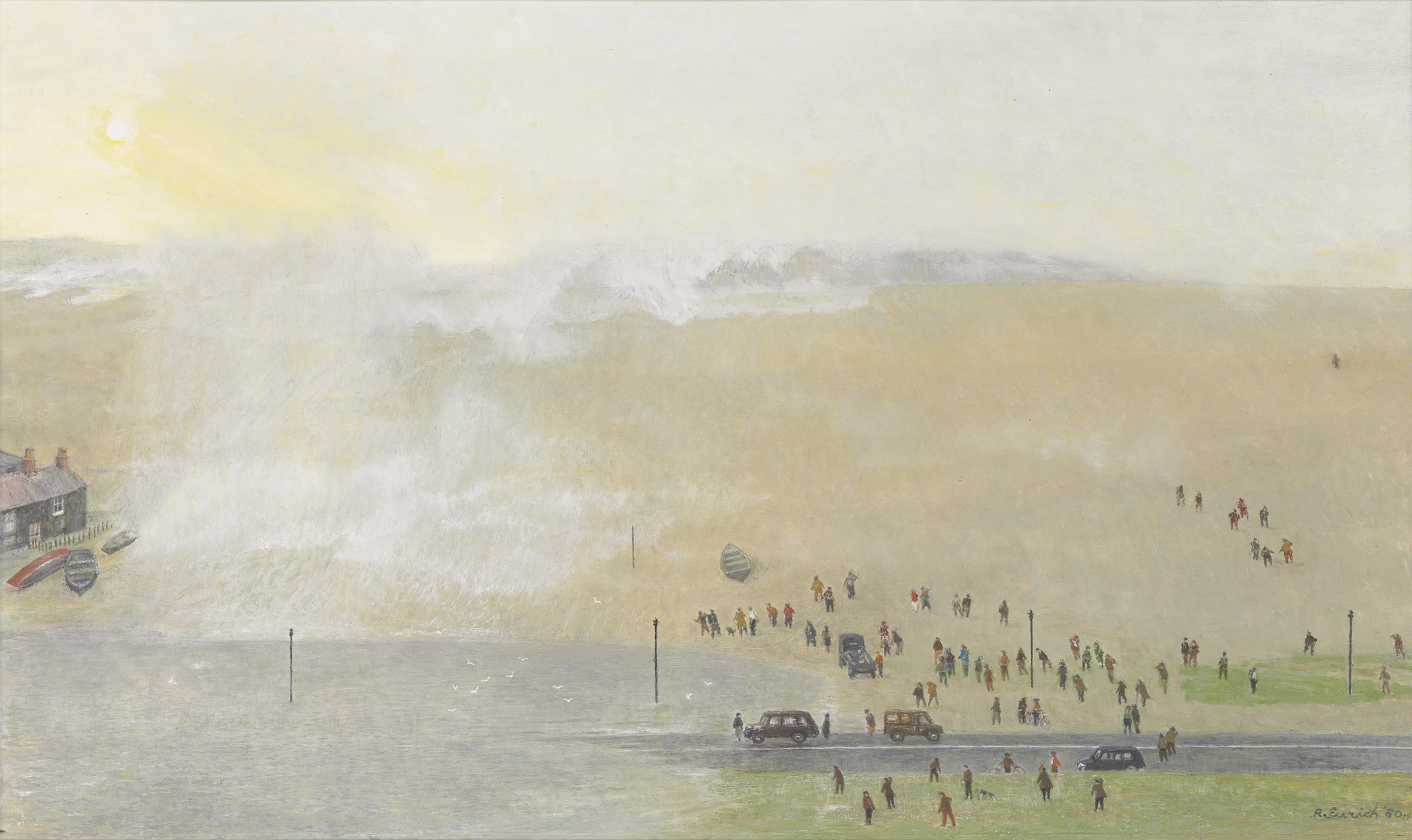 RICHARD EURICH, R.A. (1903-1992), Break Through Chesil Beach | Christie’s