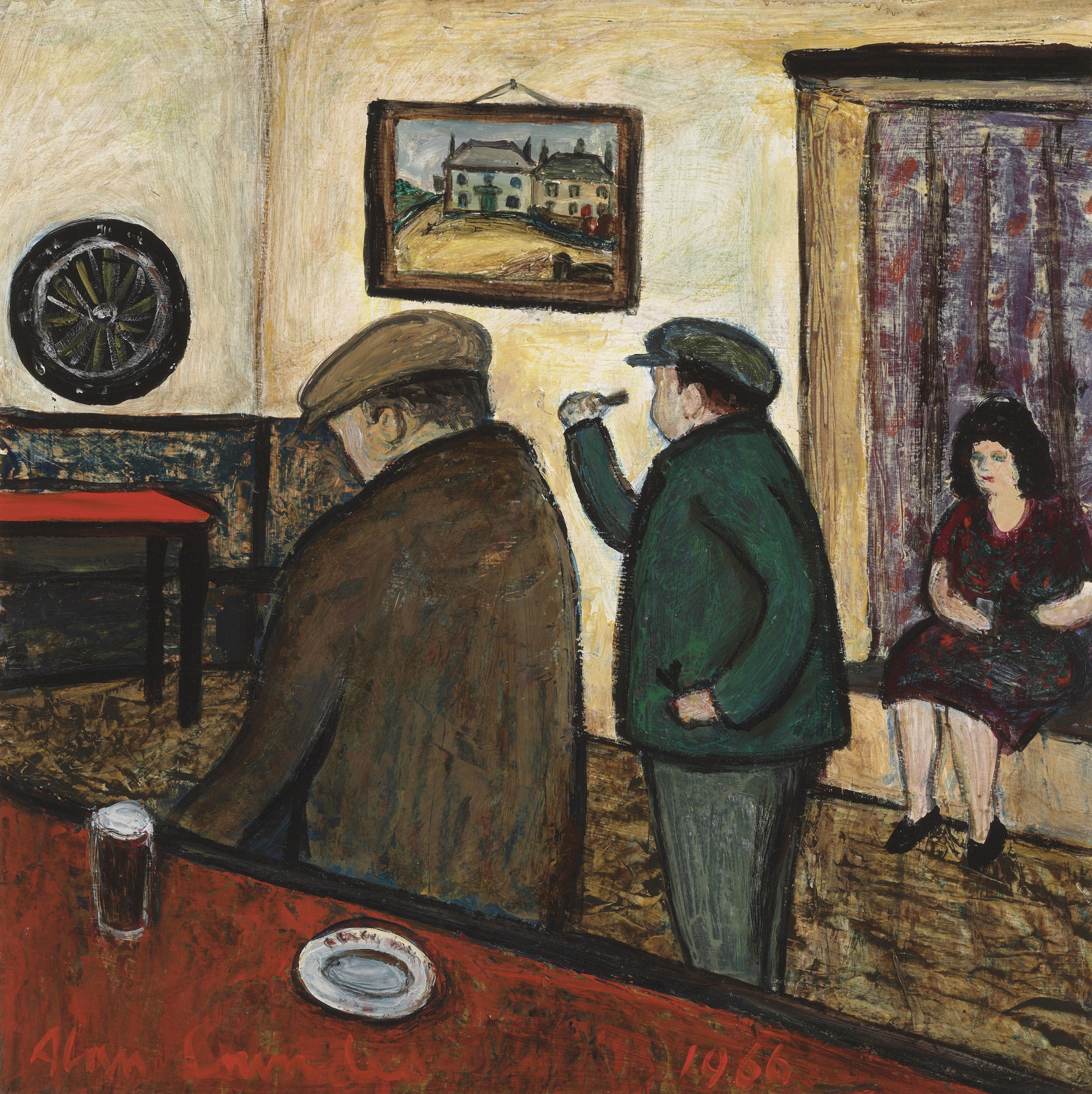 ALAN LOWNDES (1921-1978), Darts Match | Christie’s