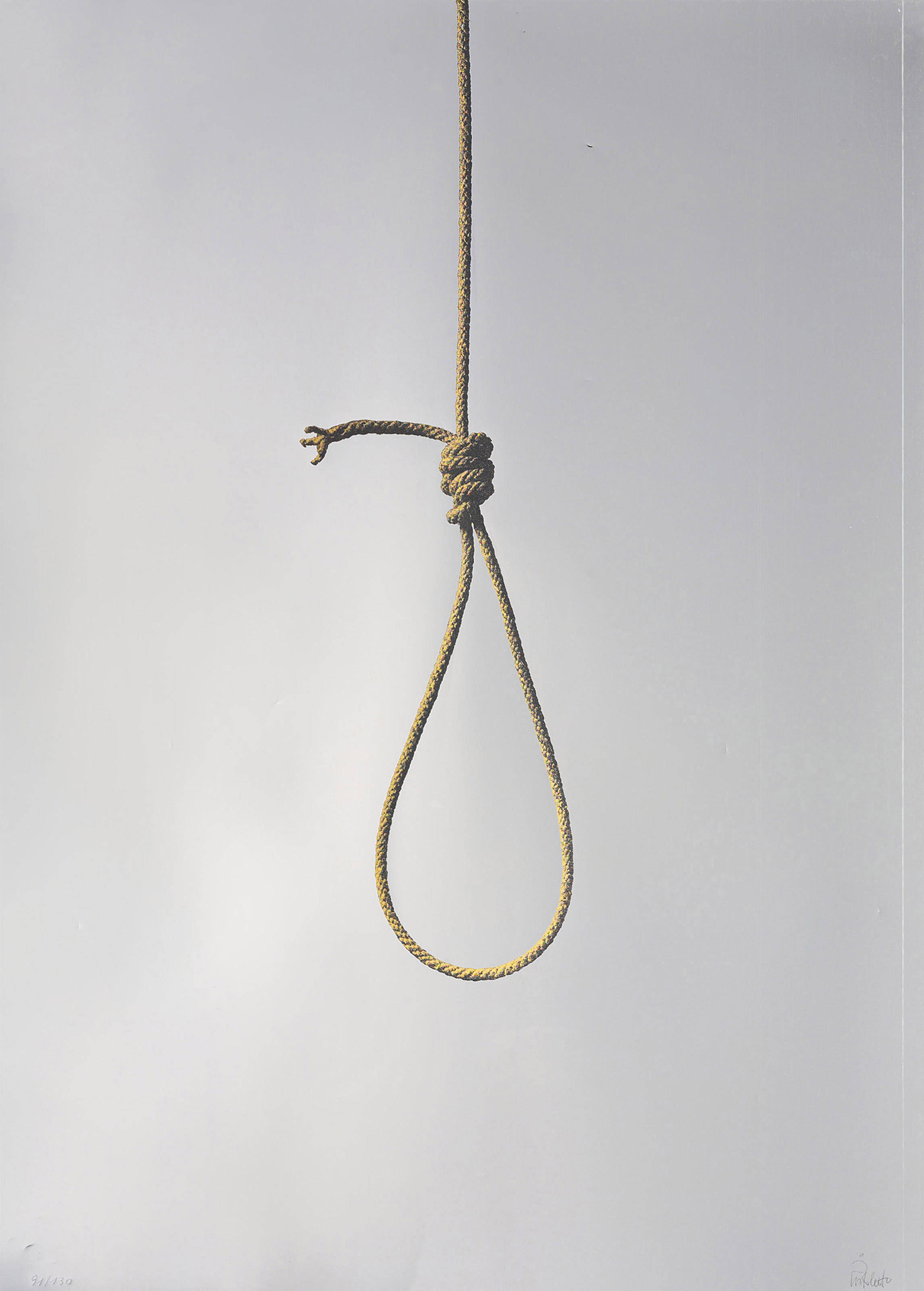 MICHELANGELO PISTOLETTO (B. 1933), Il Cappio | Christie’s