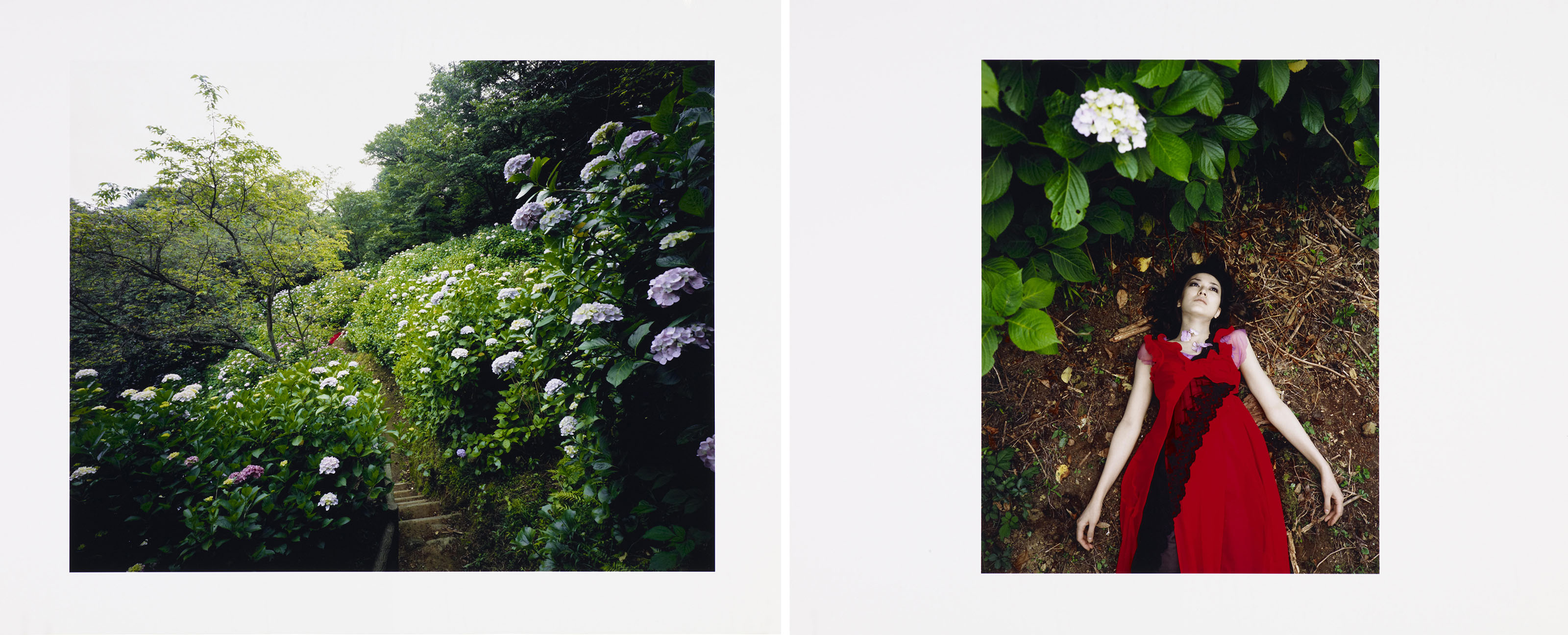 IZIMA KAORU (B. 1954), 341 Itaya Yuka wears Comme des Garçons; 342 ...