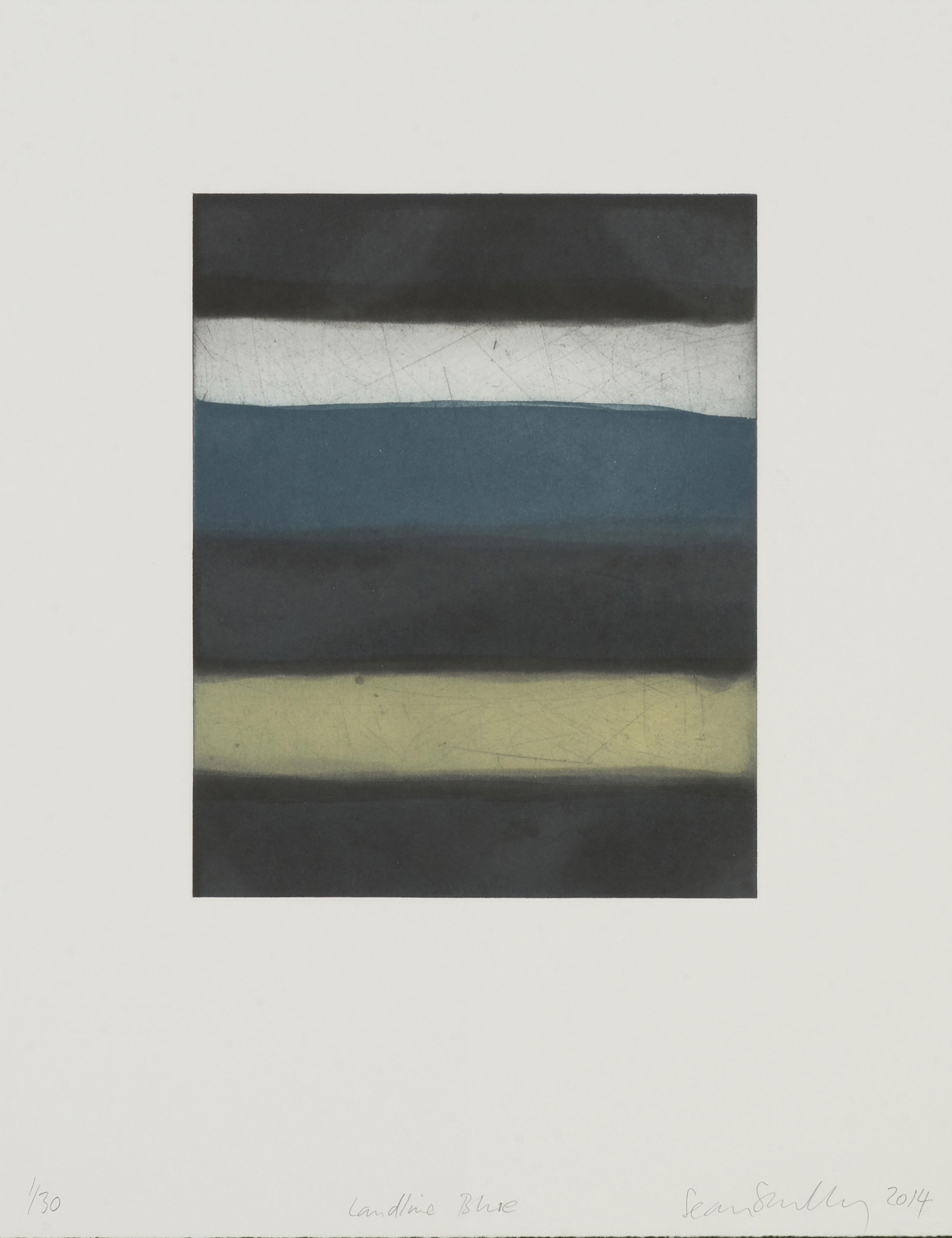 SEAN SCULLY (B. 1945), Landline Blue | Christie’s