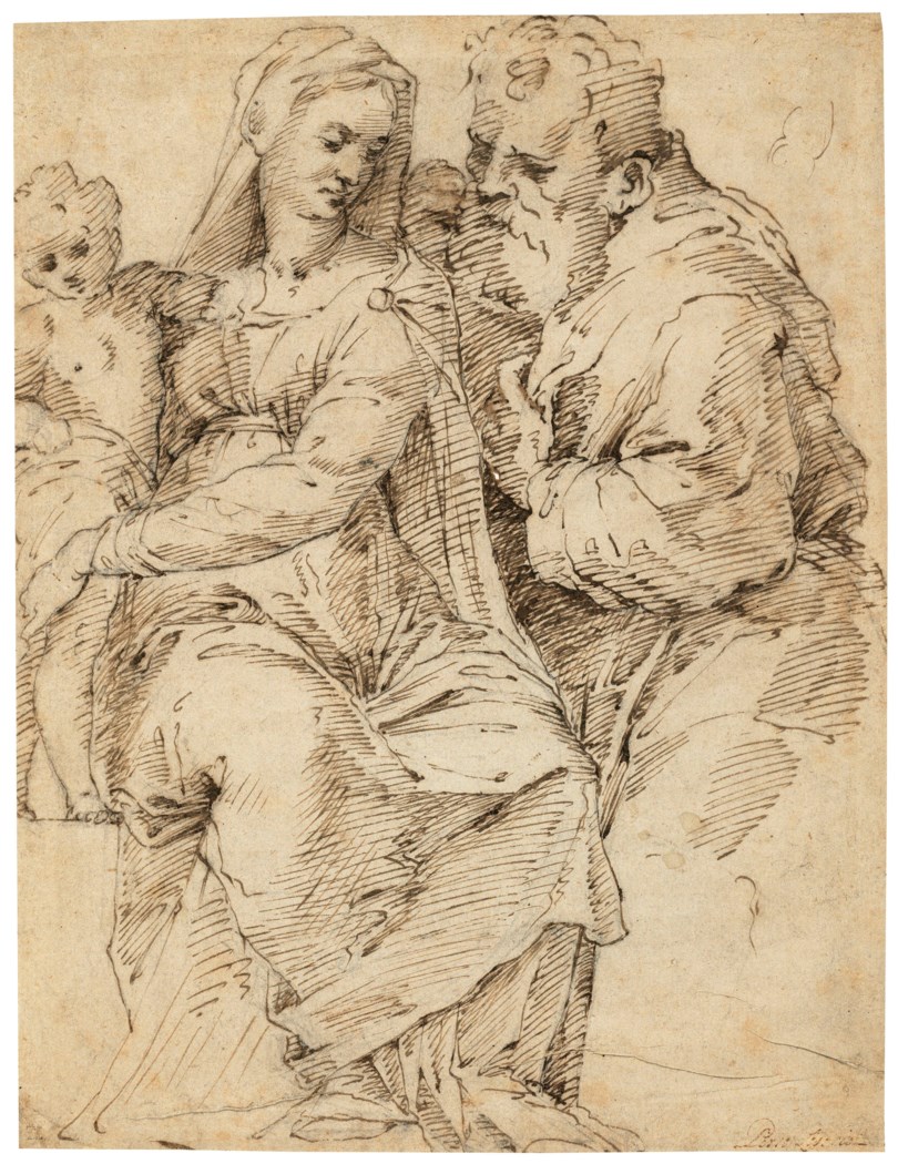 After Baldassare Peruzzi (Ancaiano 1481-1536 Rome), 16th or 17th Century