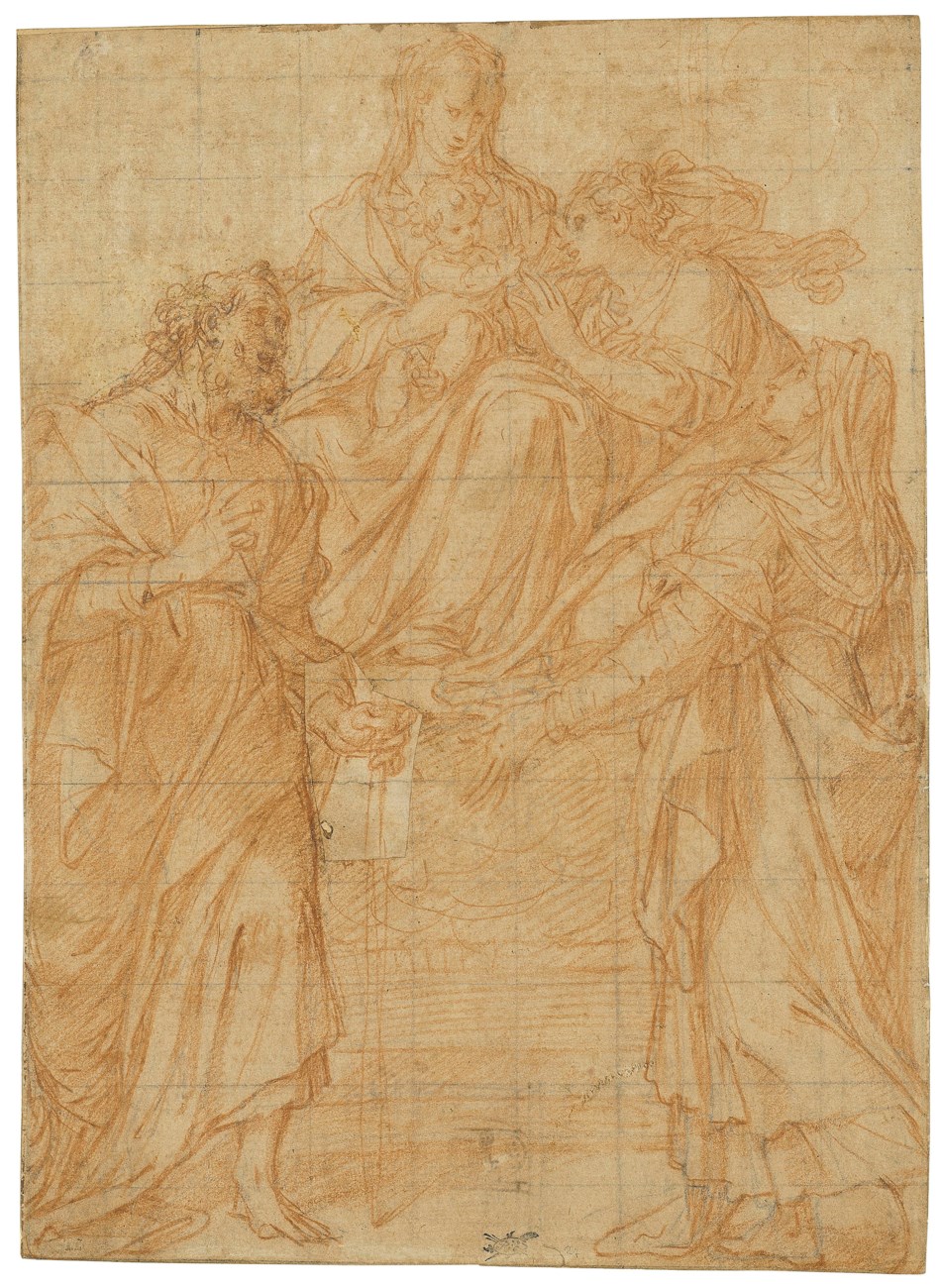 Camillo Procaccini (Bologna 1555-1629 Milan), The Virgin and Child with ...