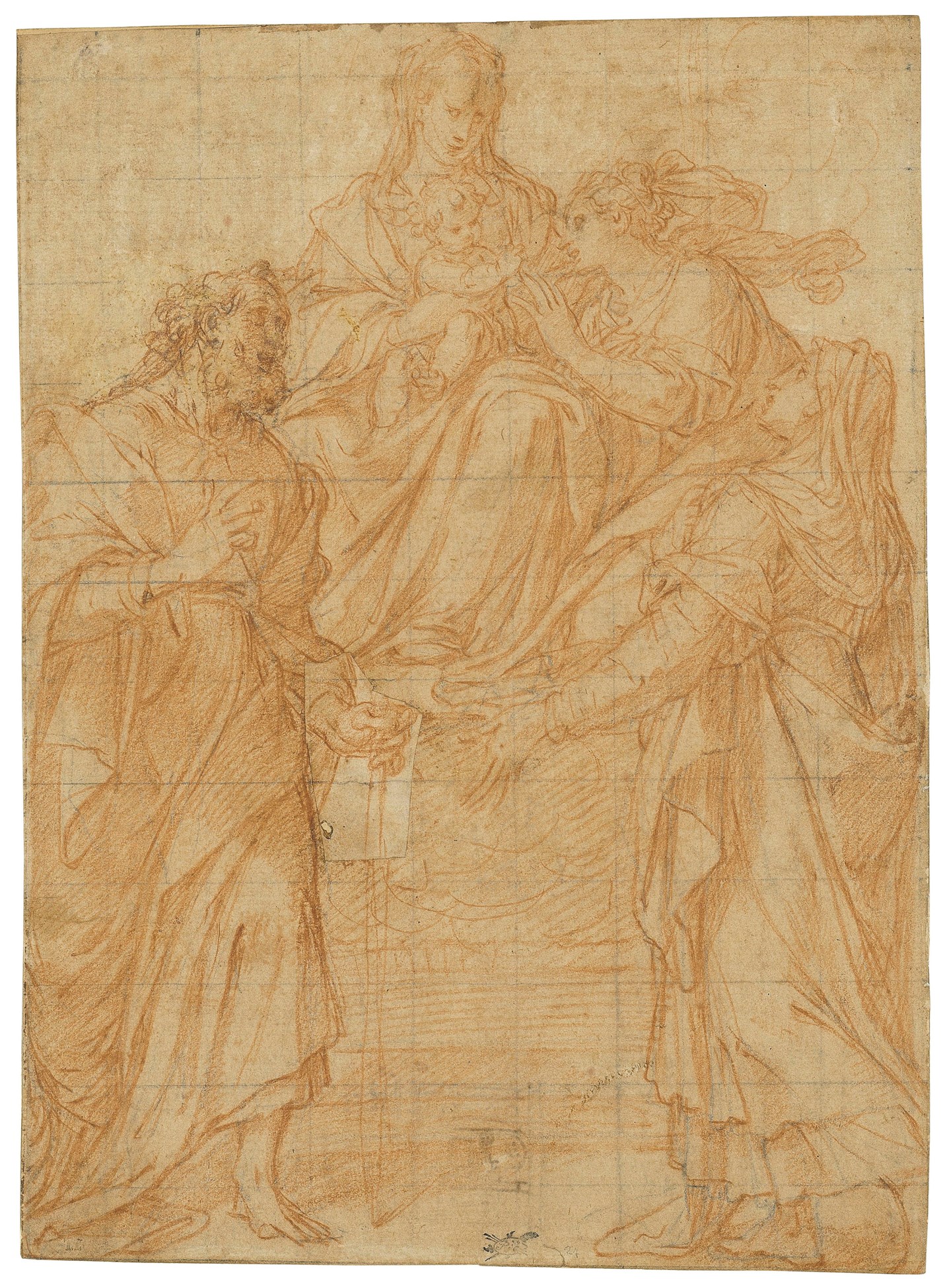 Camillo Procaccini (Bologna 1555-1629 Milan), The Virgin and Child with ...