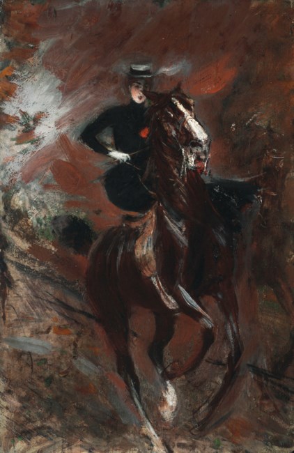 Giovanni Boldini (Italian, 1842-1931), L'amazone | Christie's