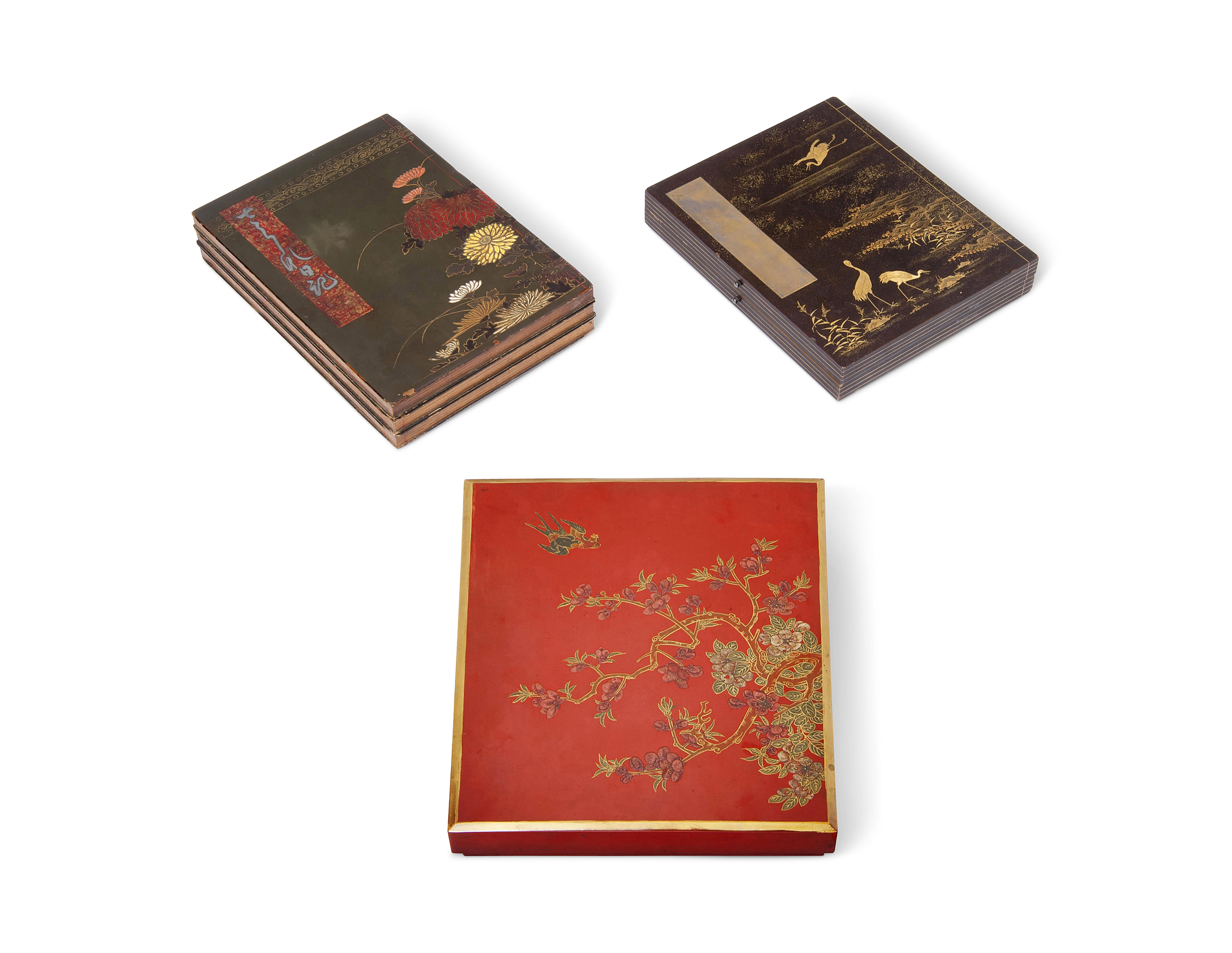 THREE JAPANESE LACQUER BOXES, EDO PERIOD (19TH CENTURY) | Christie’s
