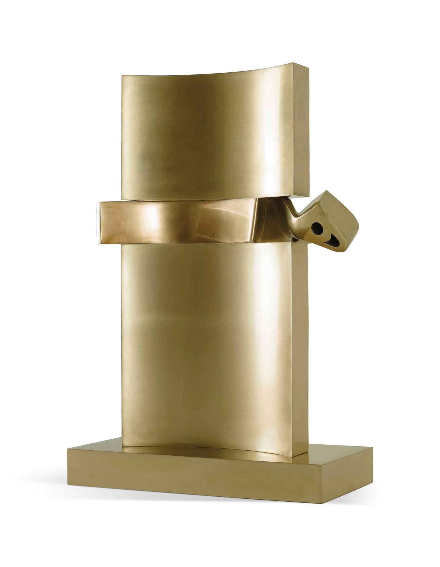 Parviz Tanavoli (Iranian, b. 1937), The Wall and the Heech | Christie's