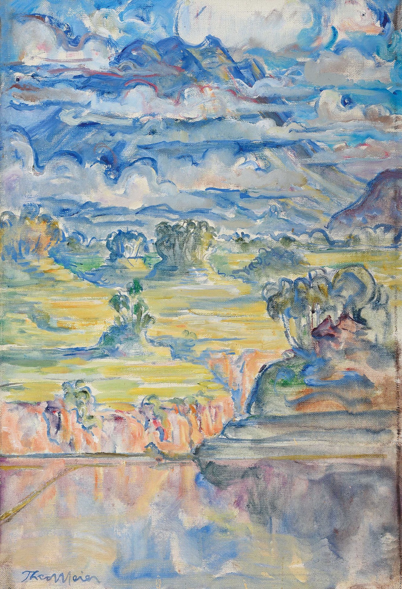 THEO MEIER (SWITZERLAND, 1908-1982), Landscape | Christie's