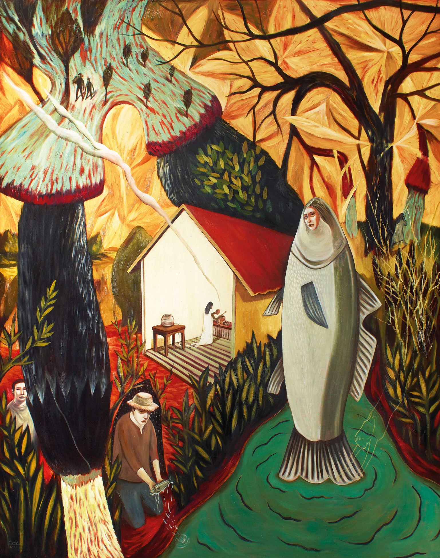 RODEL TAPAYA (PHILIPPINES, B. 1980), The Girl Who Turned Into A Fish ...