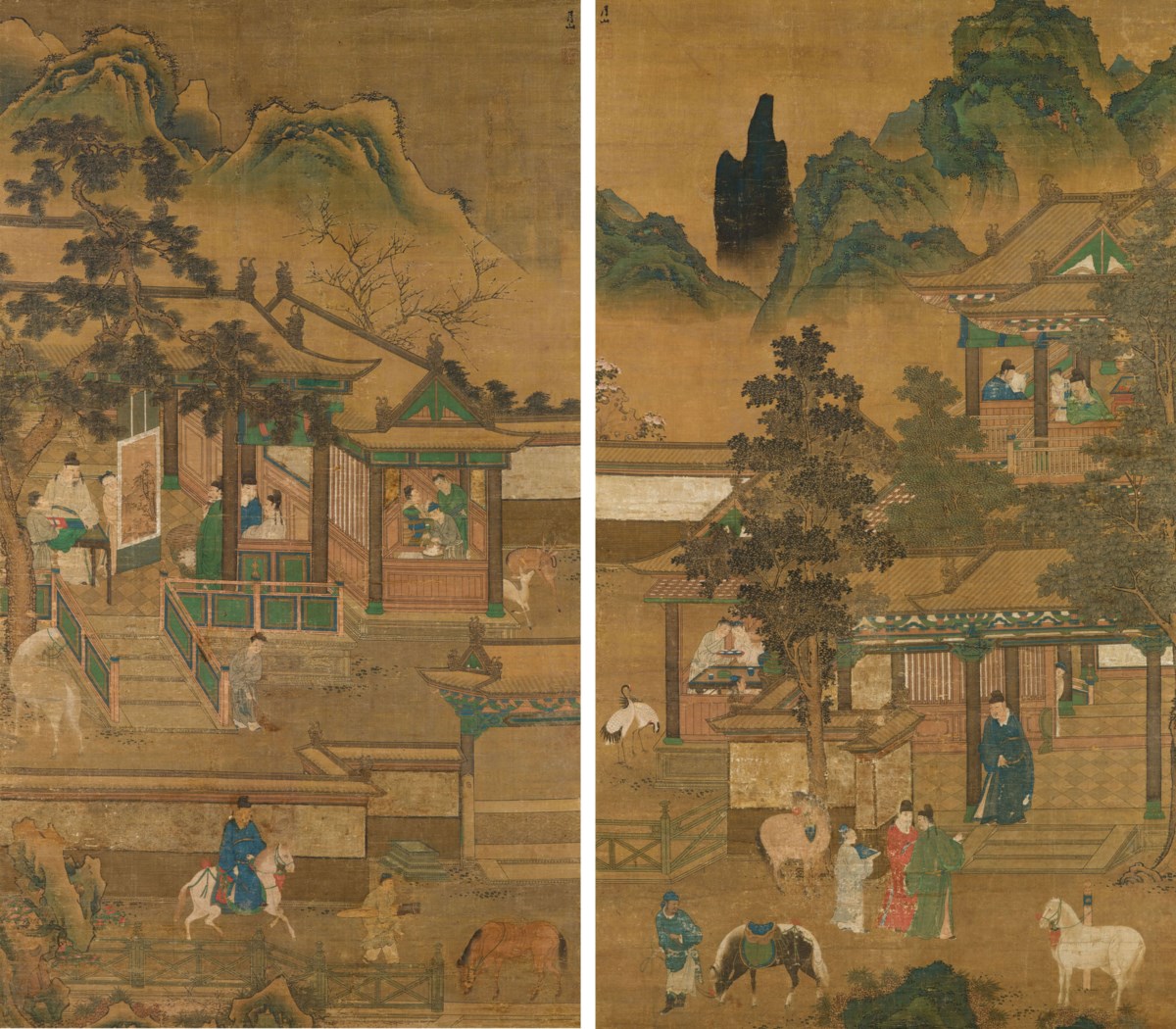REN RENFA (ATTRIBUTED TO, 1255-1327), Spring Reunion | Christie's