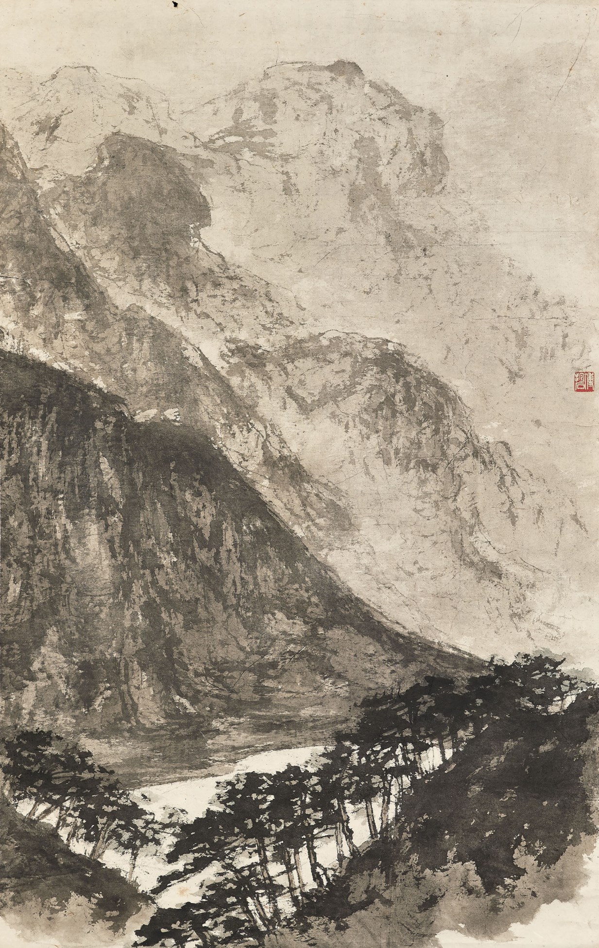 FU BAOSHI (1904-1965), Magnificent Mountains | Christie's
