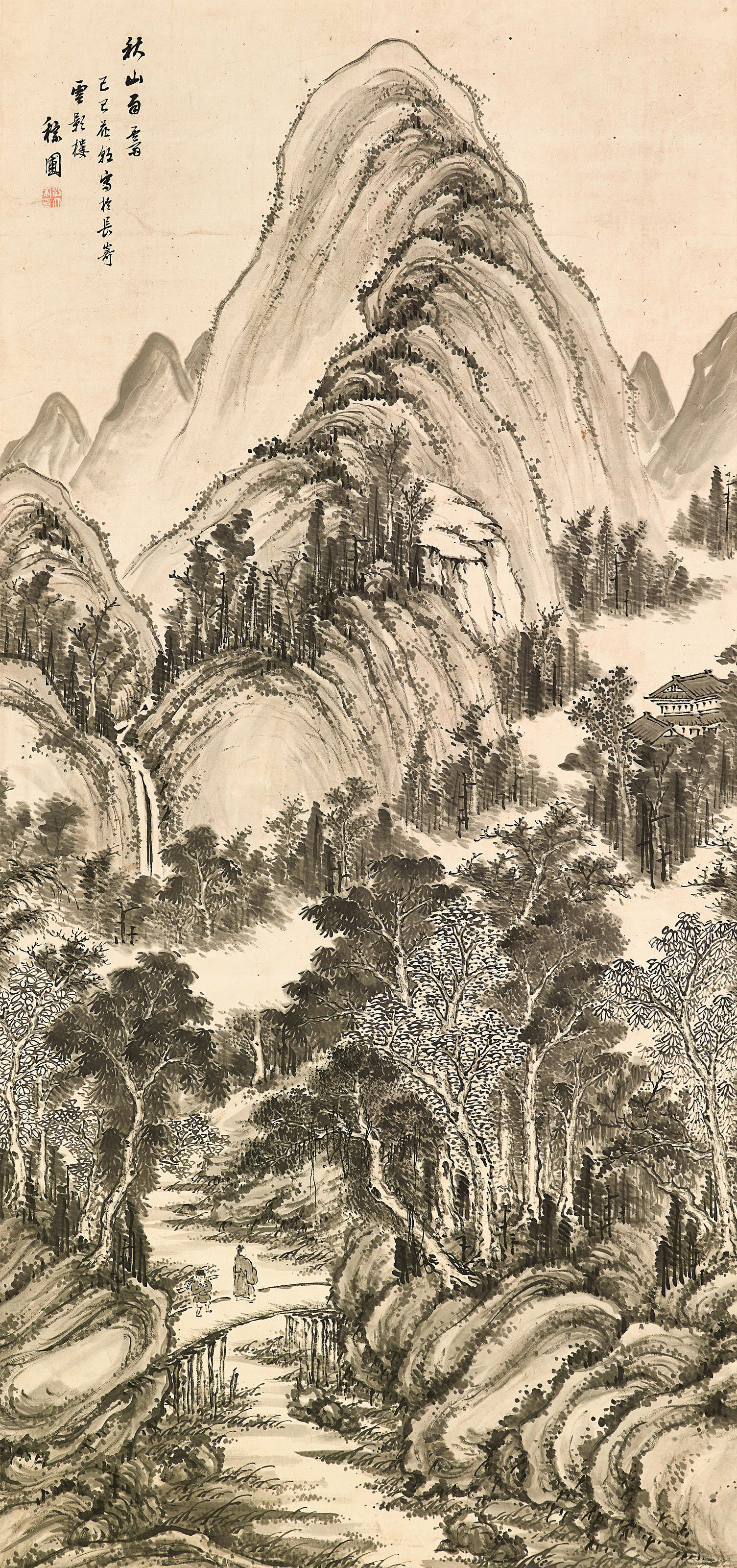 JIANG JIAPU (LATE 18TH/EARLY 19TH CENTURY), Autumn Landscape | Christie’s