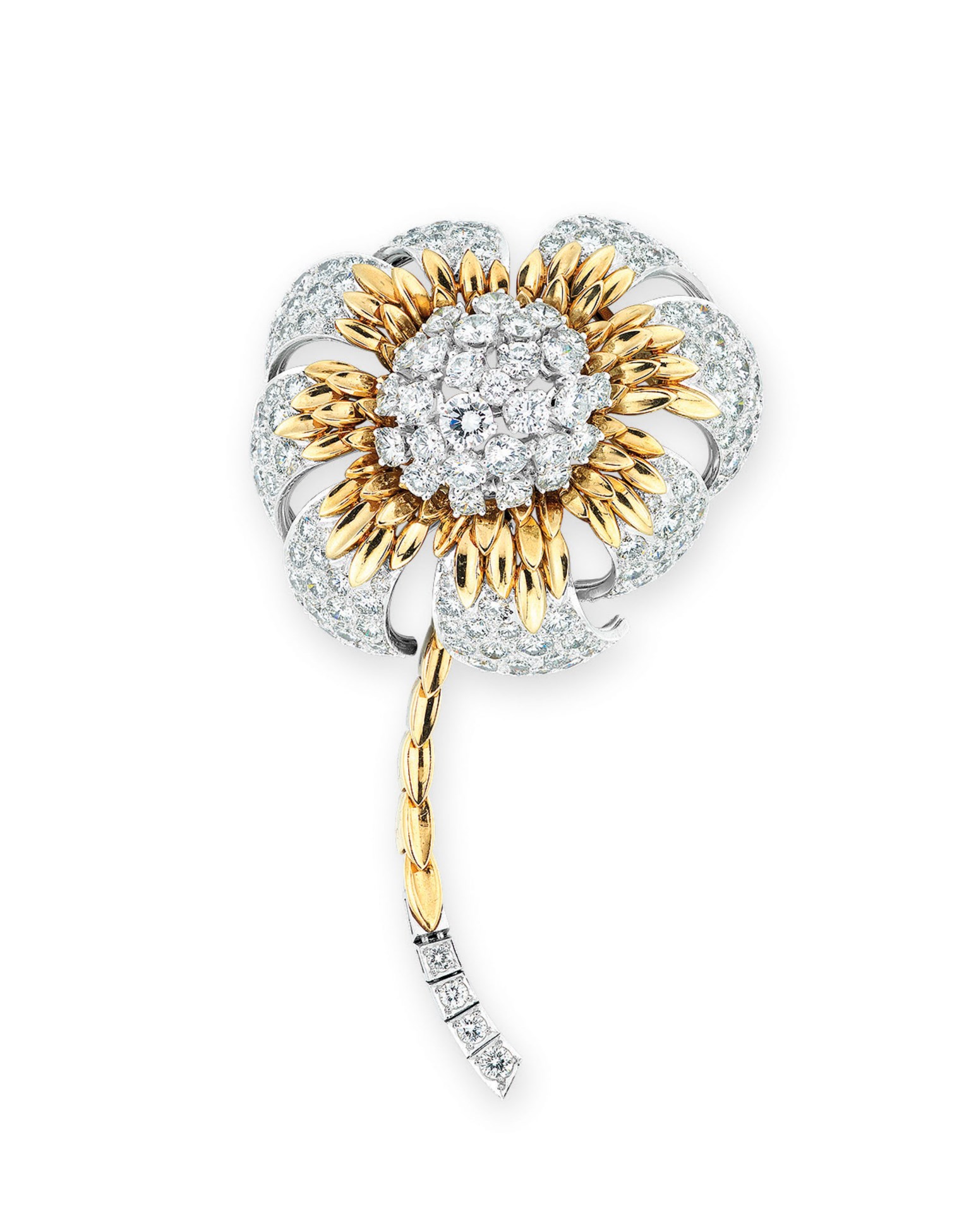 DIAMOND BROOCH, VAN CLEEF & ARPELS | Christie's