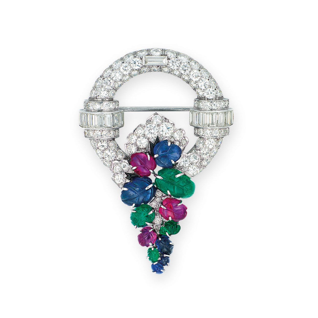 MULTI-GEM BROOCH, TIFFANY & CO. | Christie's