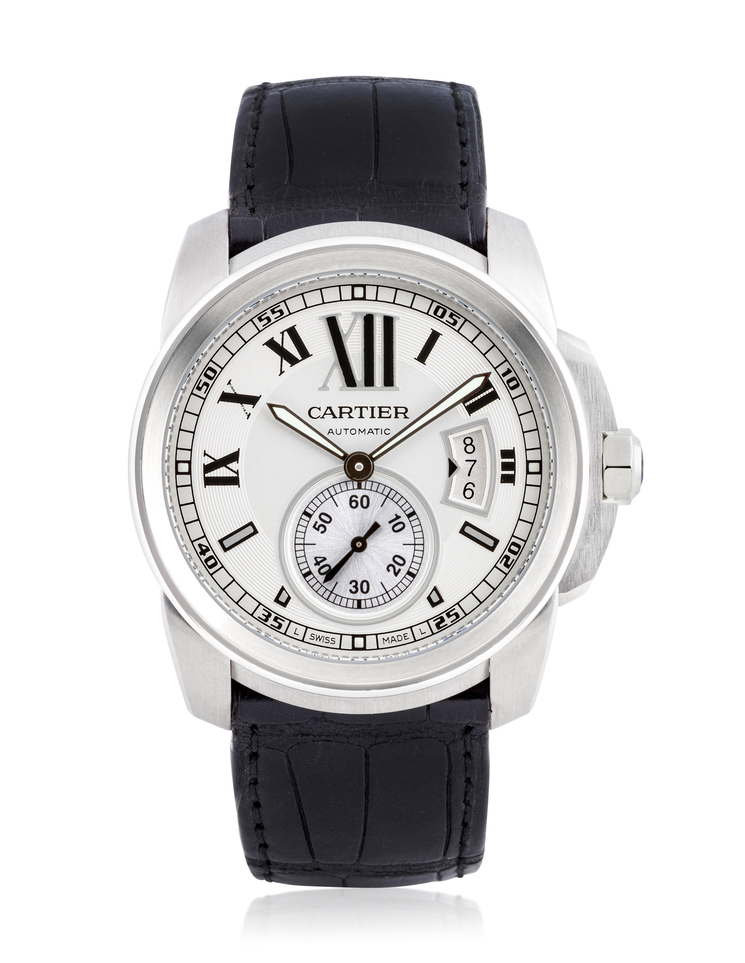 CARTIER, STAINLESS STEEL CALIBRE | Christie’s