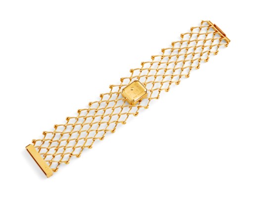 REPOSSI, LADY’S 18K GOLD BRACELET WATCH | Christie’s