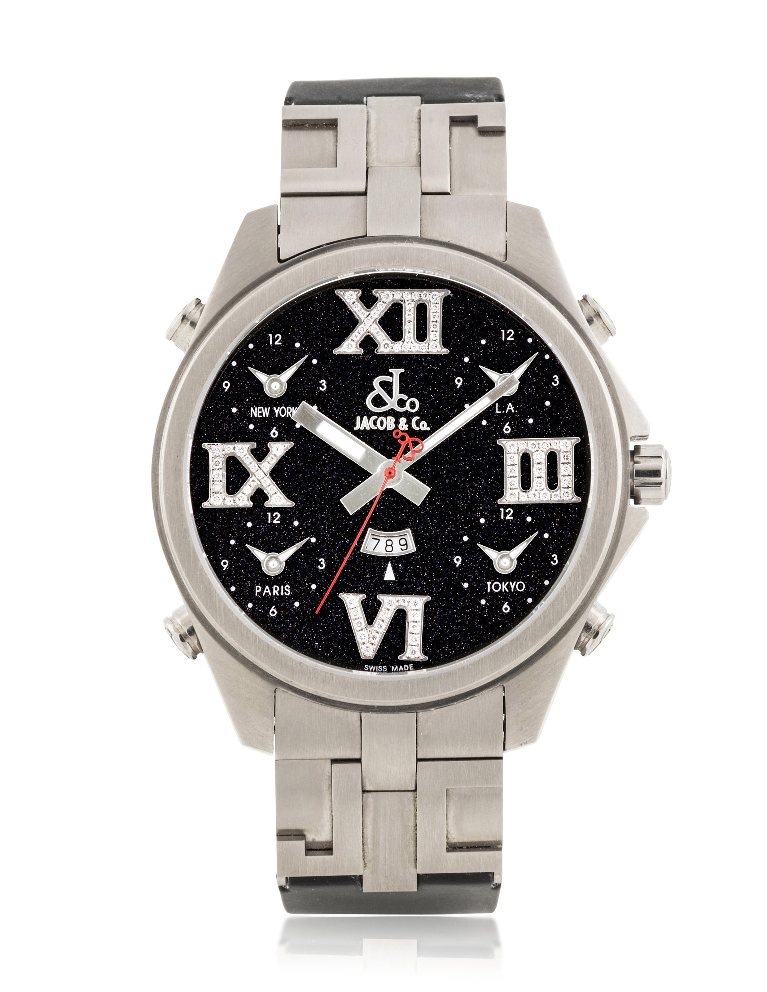 JACOB & CO., TITANIUM LIMITED EDITION FIVE TIME ZONES, | Christie’s