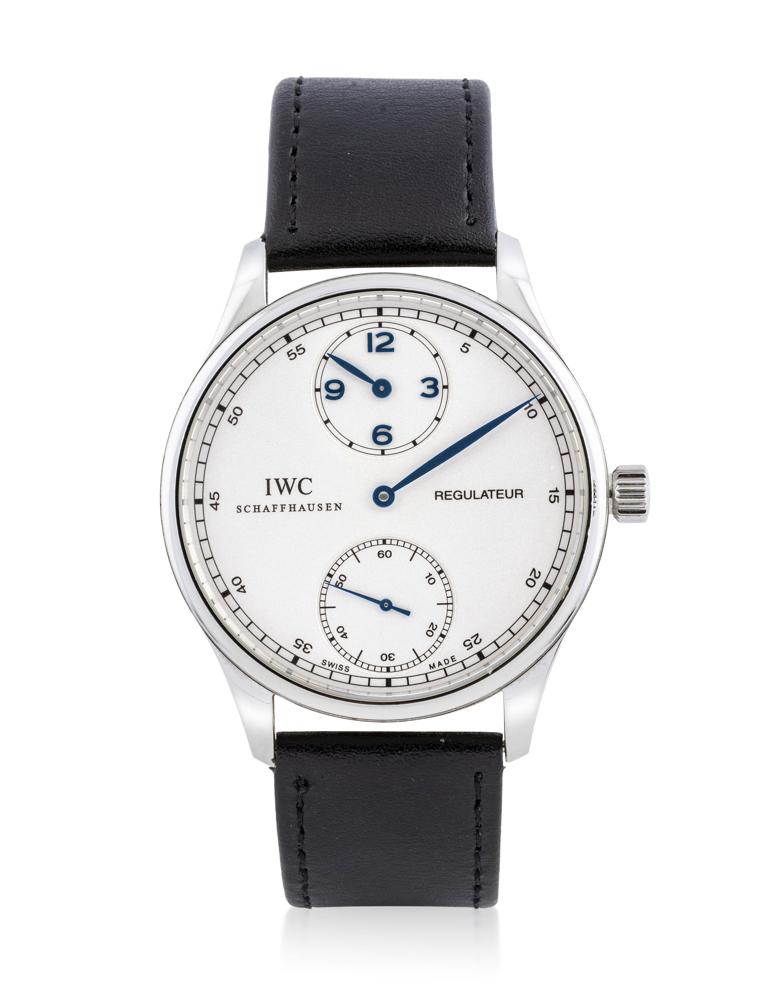 IWC, STAINLESS STEEL PORTUGUESE REGULATEUR, REF. IW544401, | Christie’s