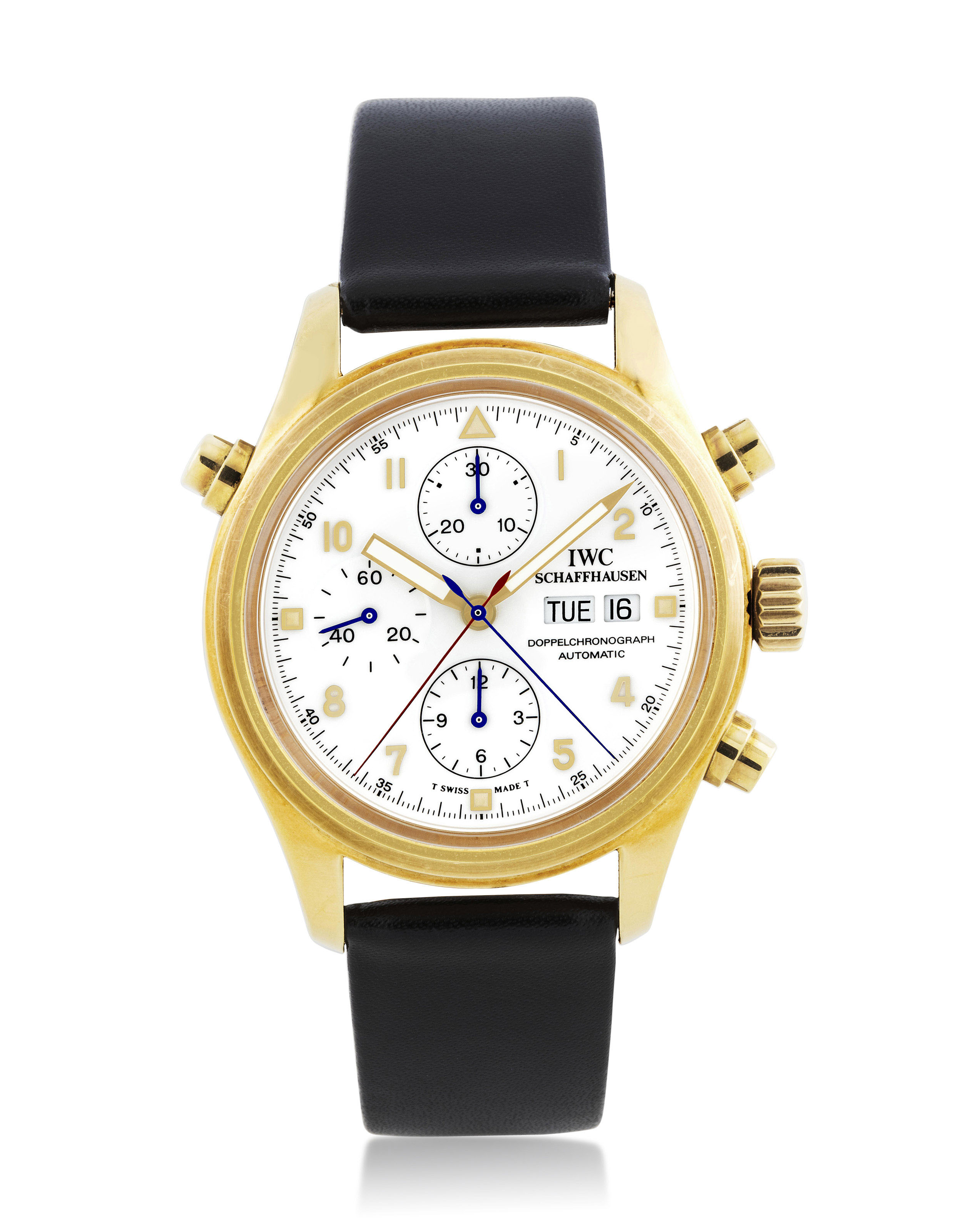 IWC, 18K GOLD PILOT DER DOPPELCHRONOGRAPH, | Christie’s