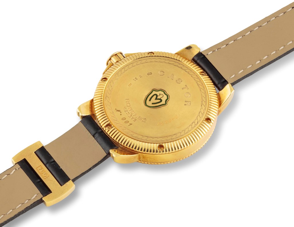 ROBERGE, 18K GOLD CASTOR DAY DATE, | Christie’s