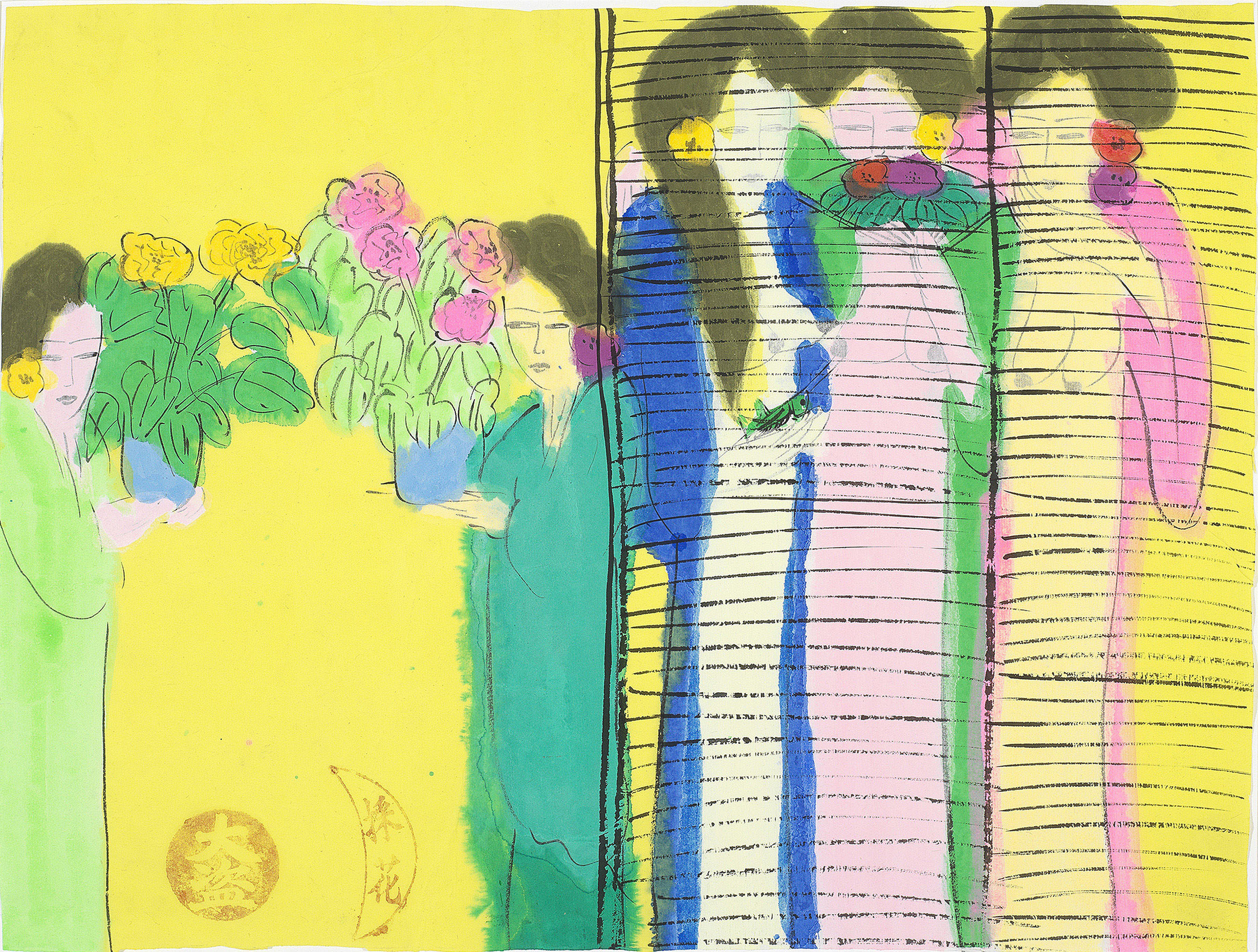 WALASSE TING (DING XIONGQUAN, USA/CHINA, 1928-2010), Beauties | Christie’s