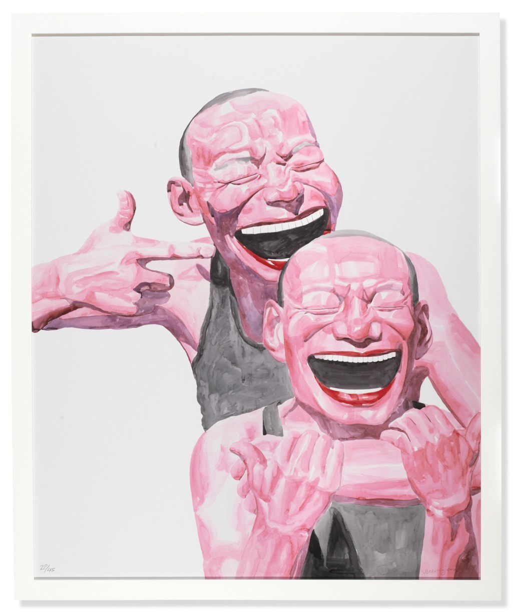 YUE MINJUN (CHINA, B. 1962), Smile-ism - Two Friends | Christie’s