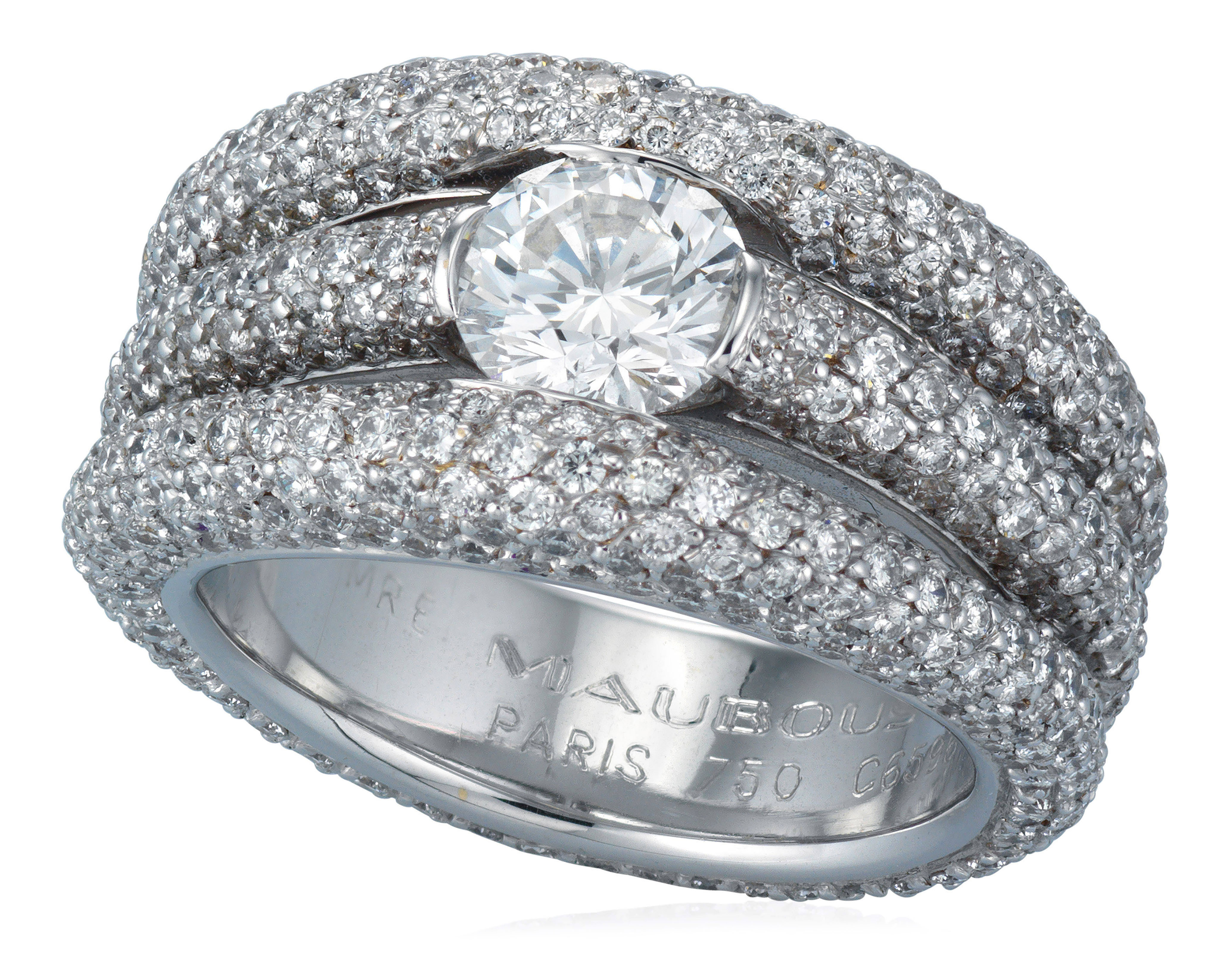 MAUBOUSSIN DIAMOND RING, | Christie’s