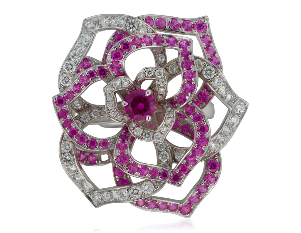 PIAGET PINK SAPPHIRE AND DIAMOND RING, | Christie’s