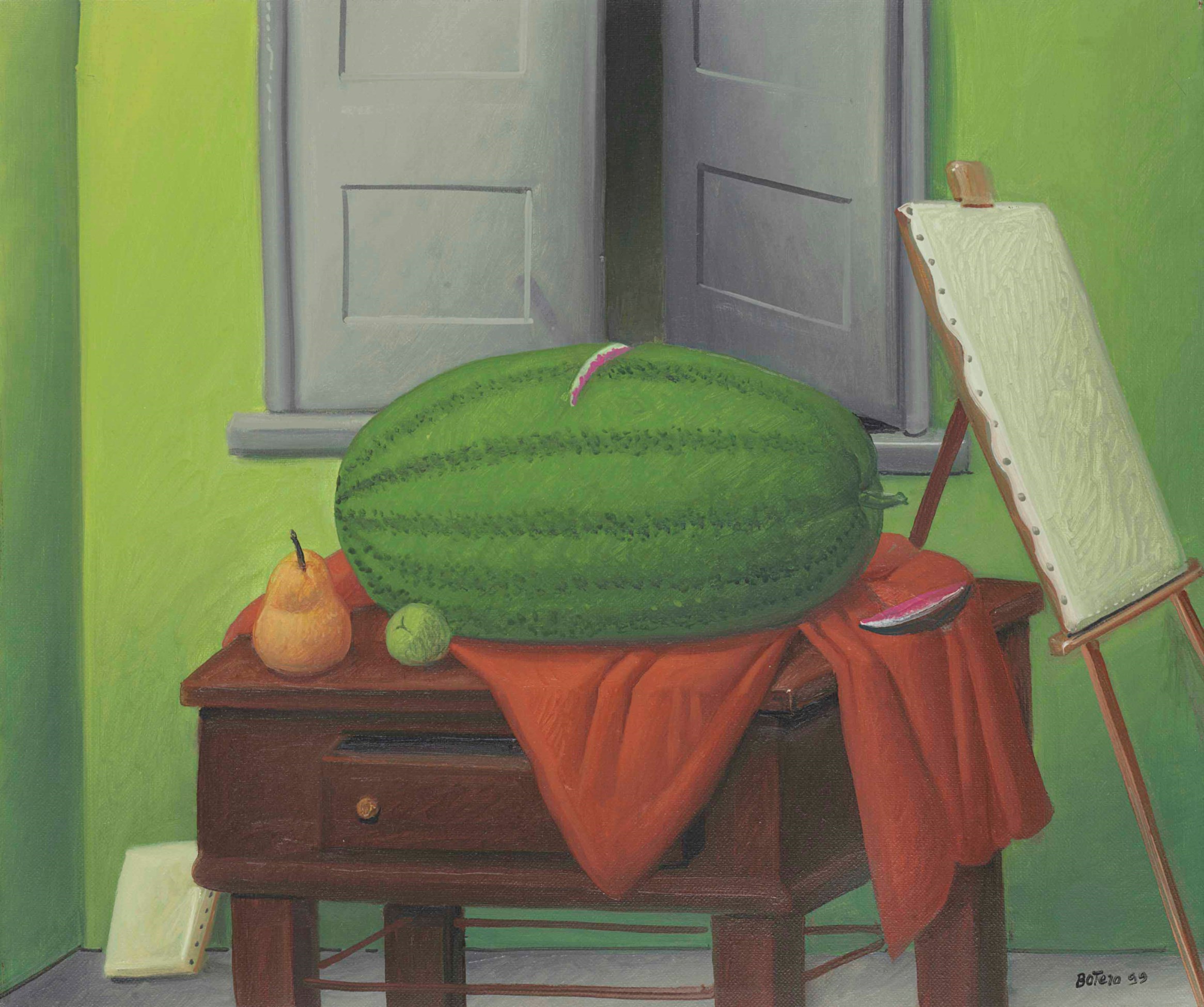 Fernando Botero (b. 1932), Still Life in the Studio | Christie's