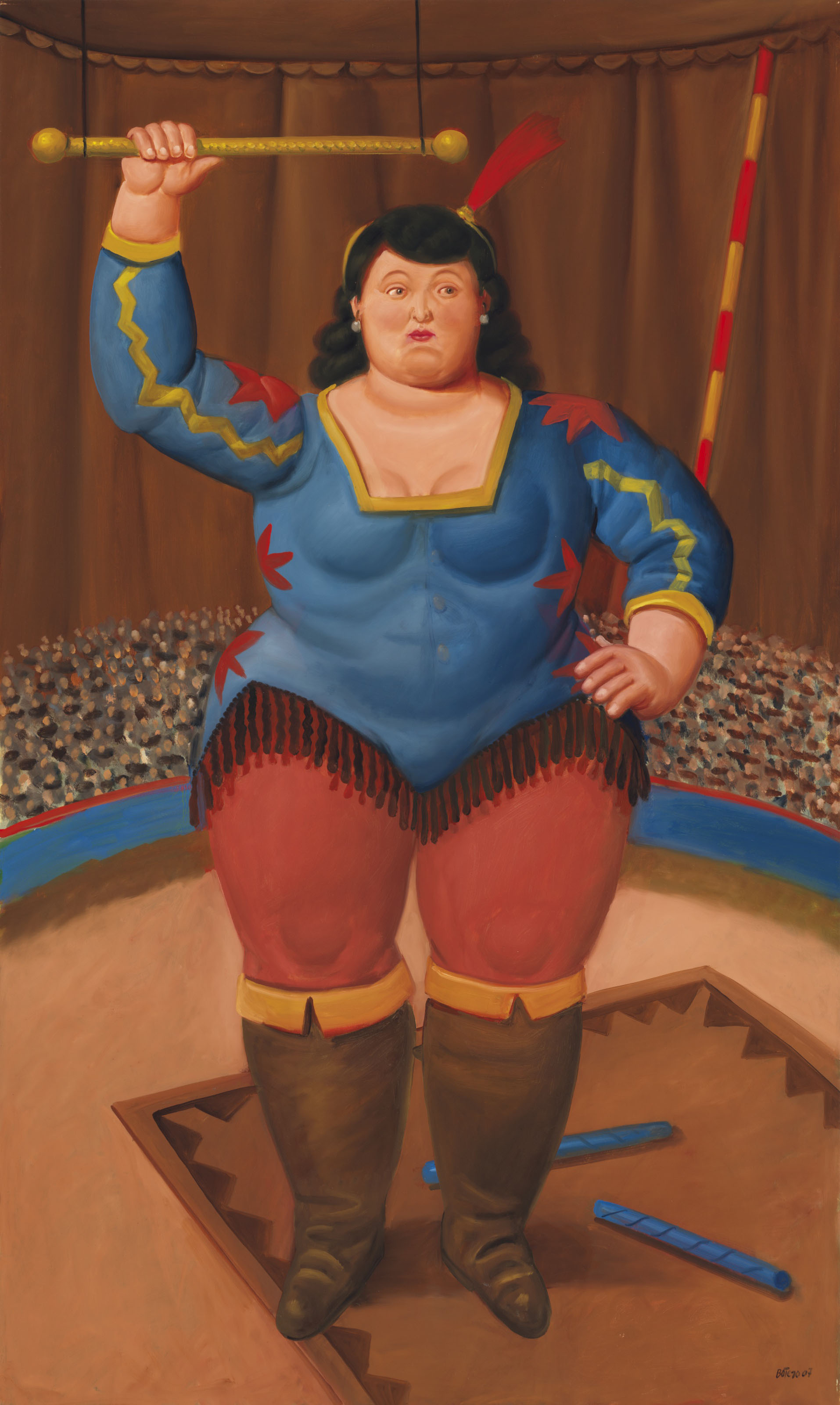 Fernando Botero (b. 1932) , Circus Woman | Christie's