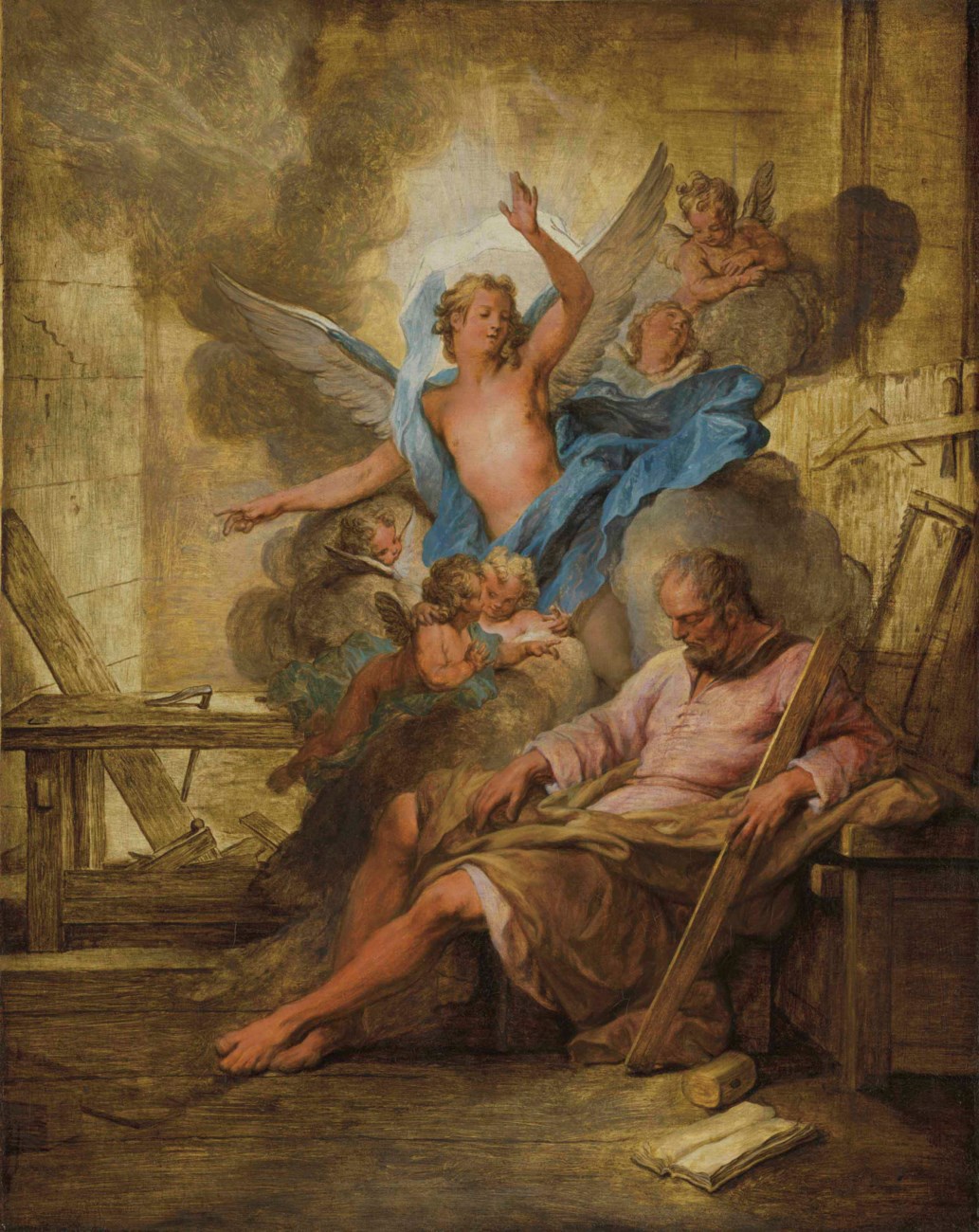 Nicolas Bertin (Paris 1668-1736), The Dream of Saint Joseph | Christie's