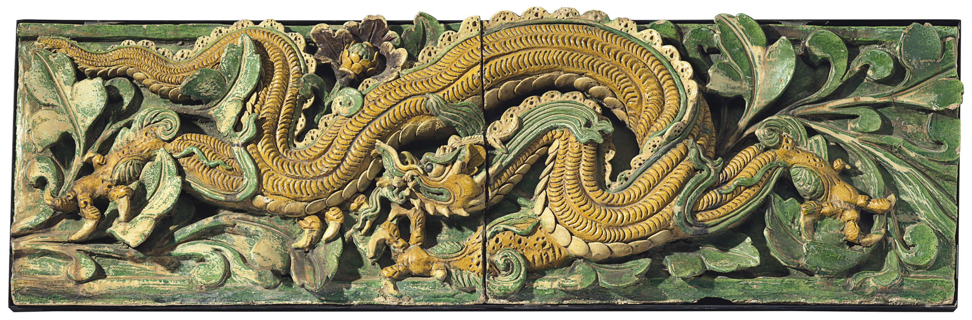 a-two-part-glazed-pottery-dragon-tile-ming-dynasty-1368-1644
