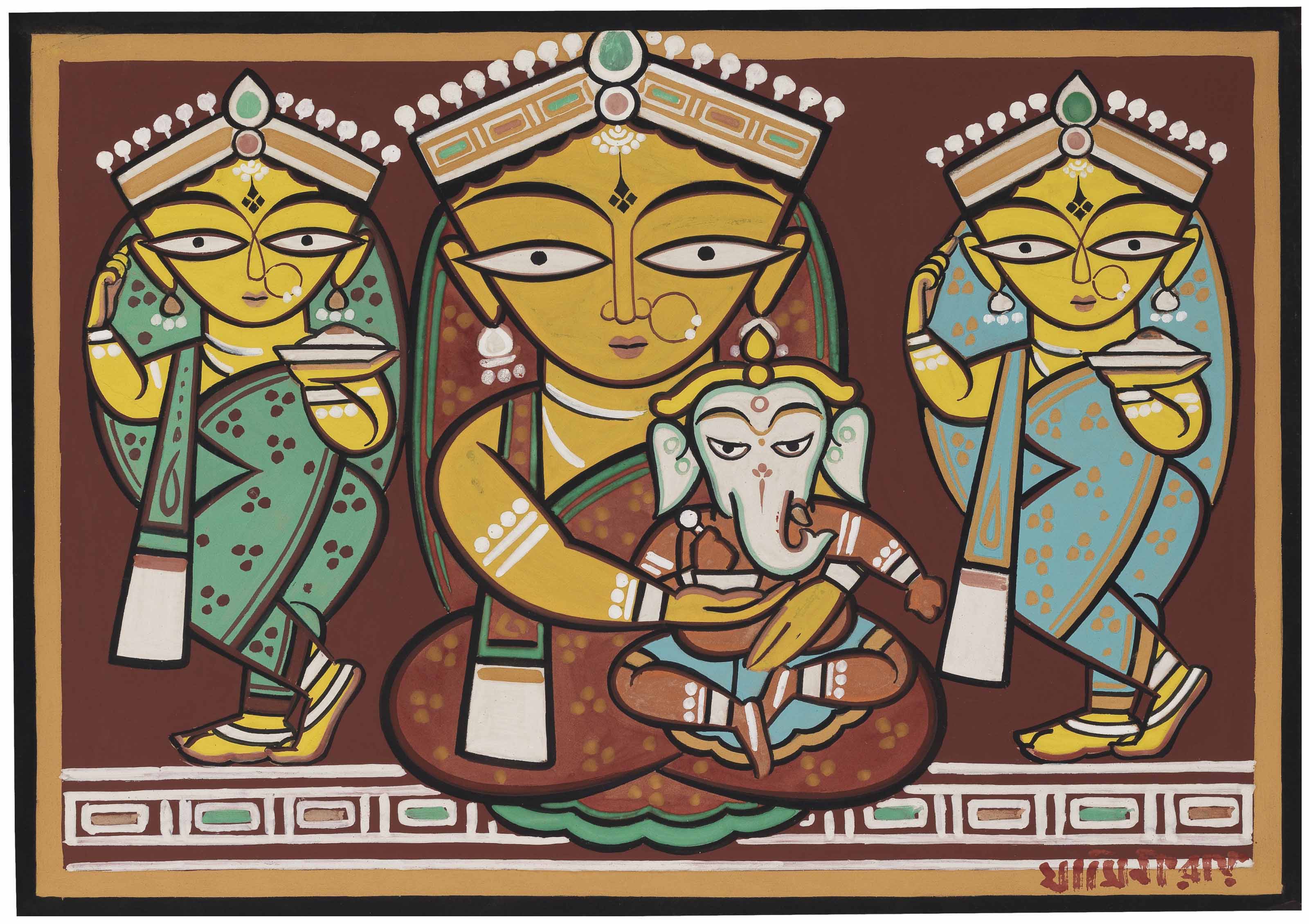 JAMINI ROY (1887-1972)