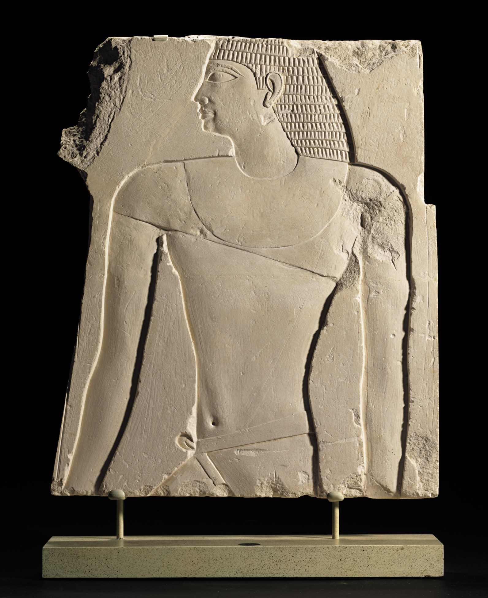 AN EGYPTIAN LIMESTONE RELIEF, OLD KINGDOM, 6TH DYNASTY, 2360-2195 B.C ...