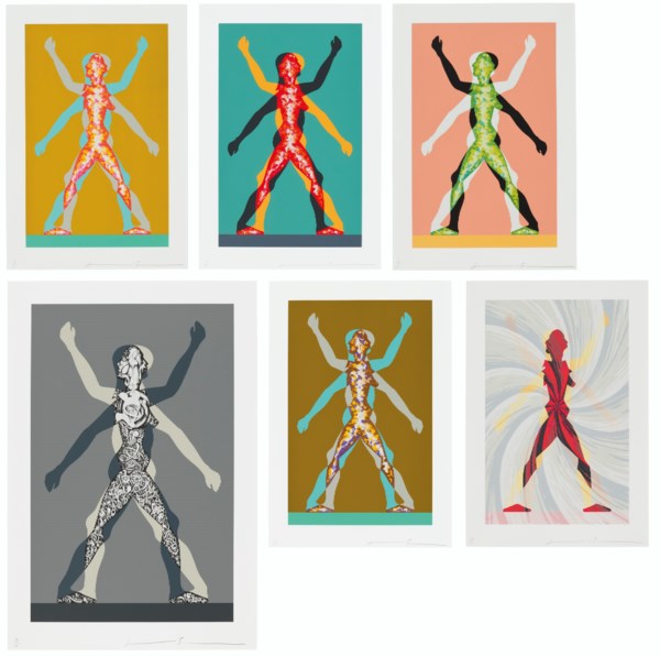 JONATHAN BOROFSKY (B. 1942), Male/Female (Six Works) | Christie’s