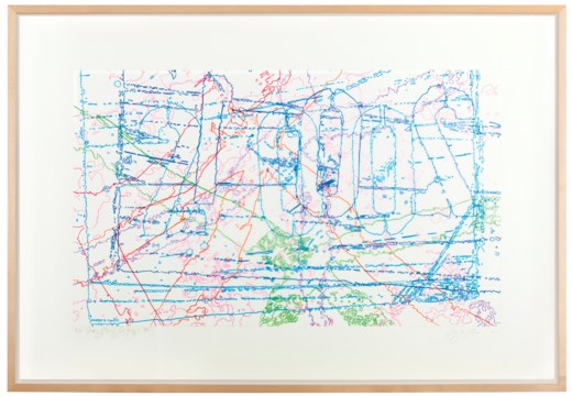 INGRID CALAME (B. 1965), #318 Drawing (Tracings from Buffalo, NY ...