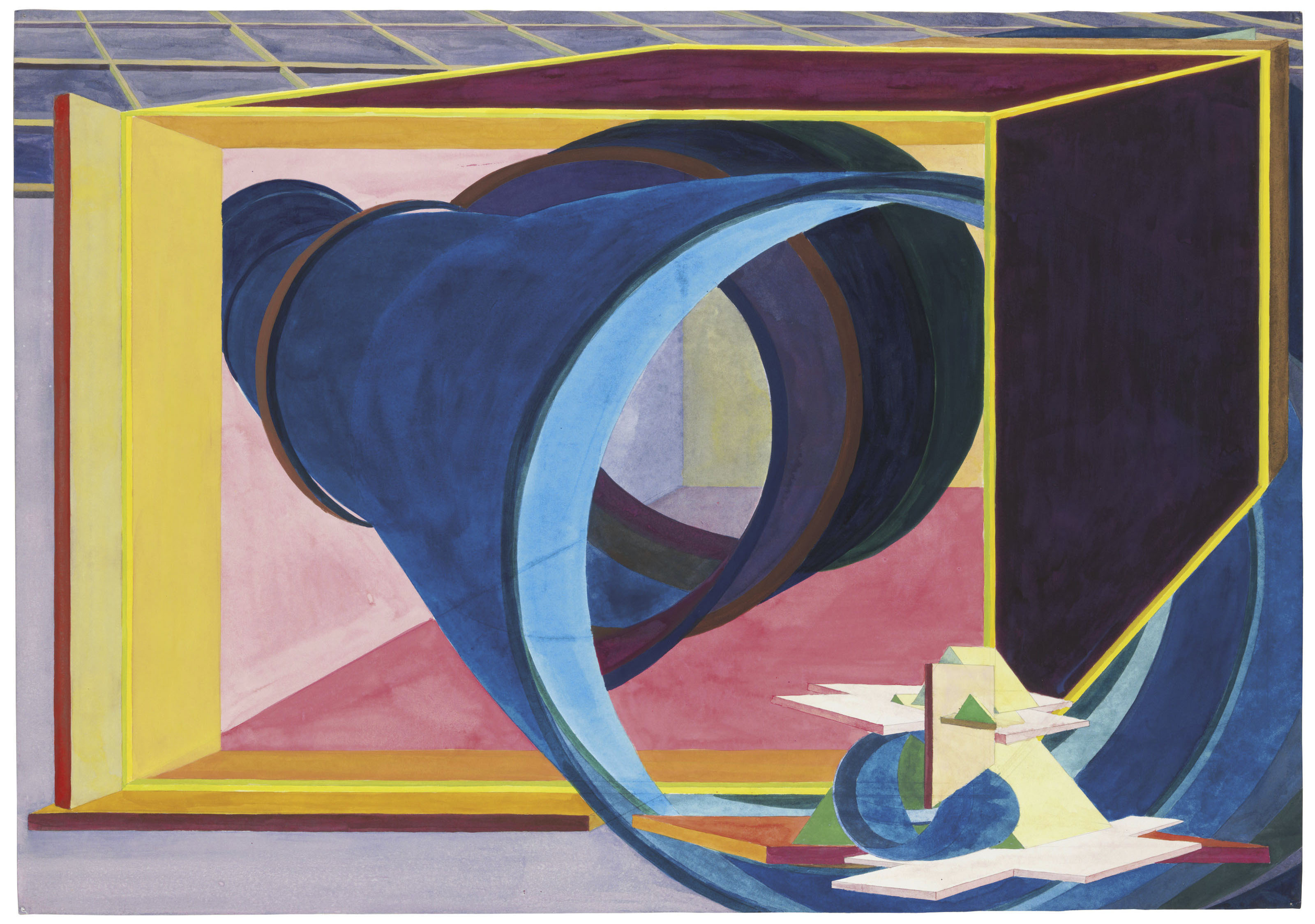 AL HELD (1928-2005), Apus V | Christie’s