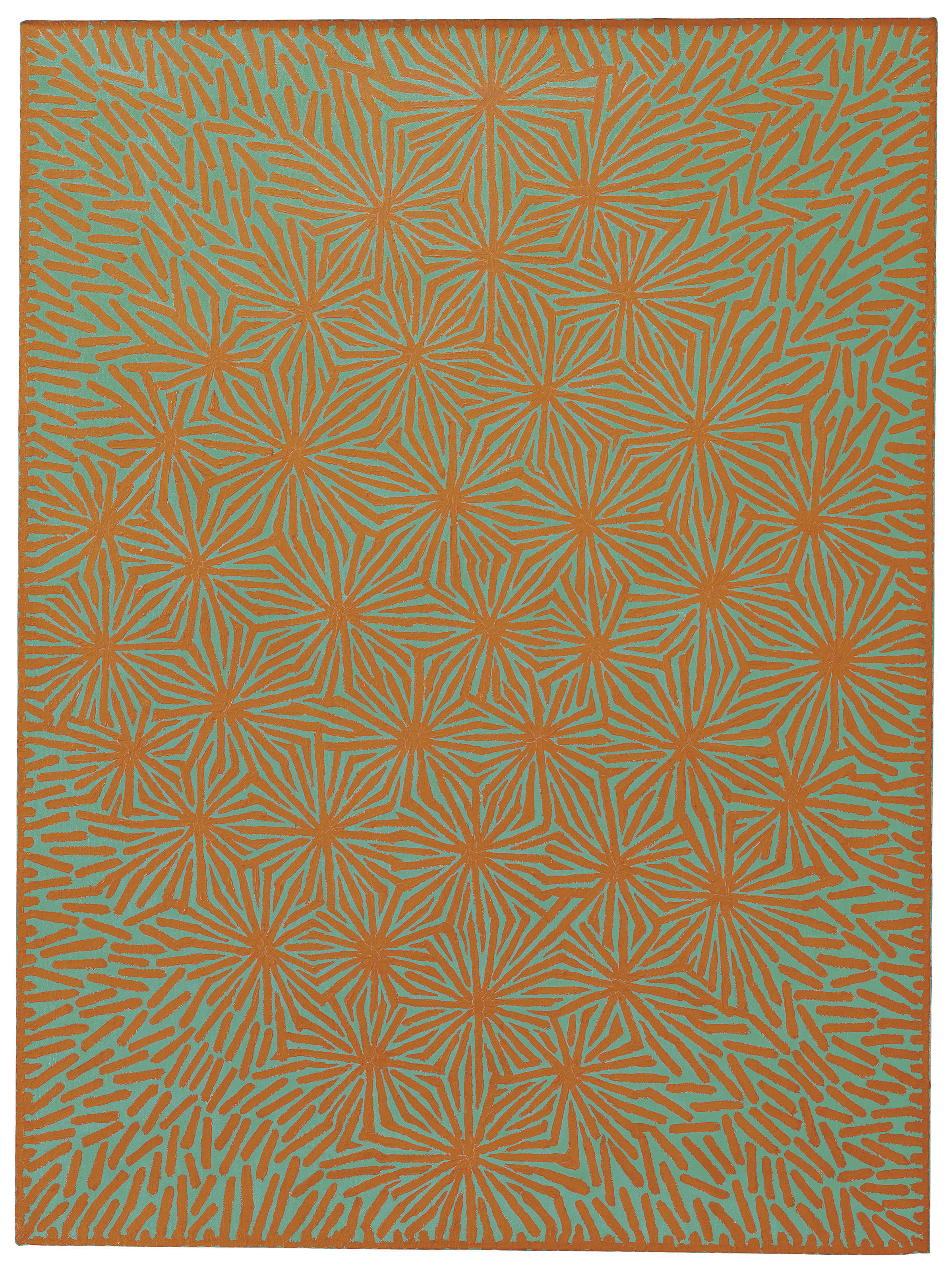 RICHARD ANUSZKIEWICZ (B. 1930), Untitled (Orange and Teal) | Christie’s