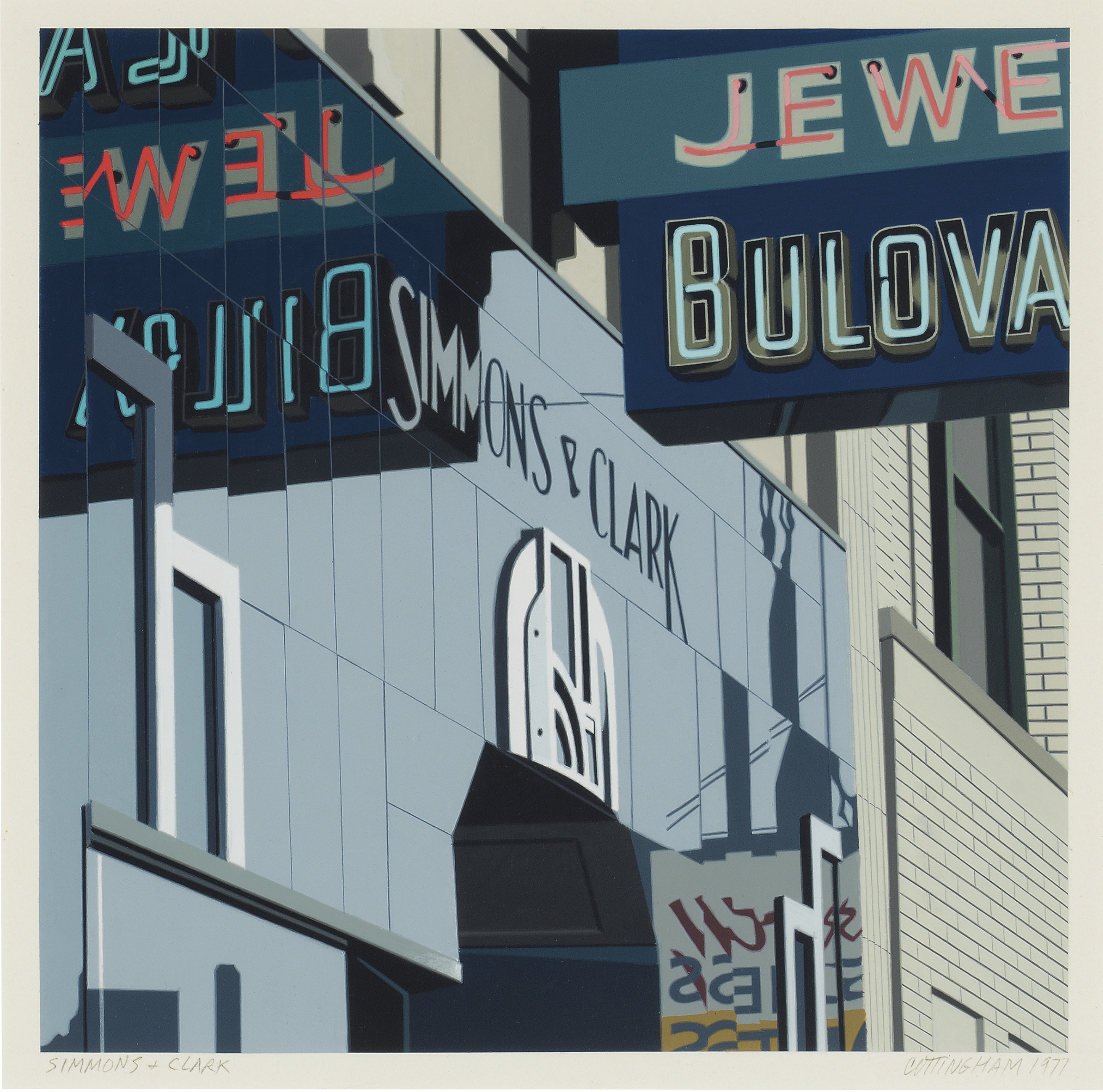 ROBERT COTTINGHAM (B. 1935), Simmons and Clark | Christie’s