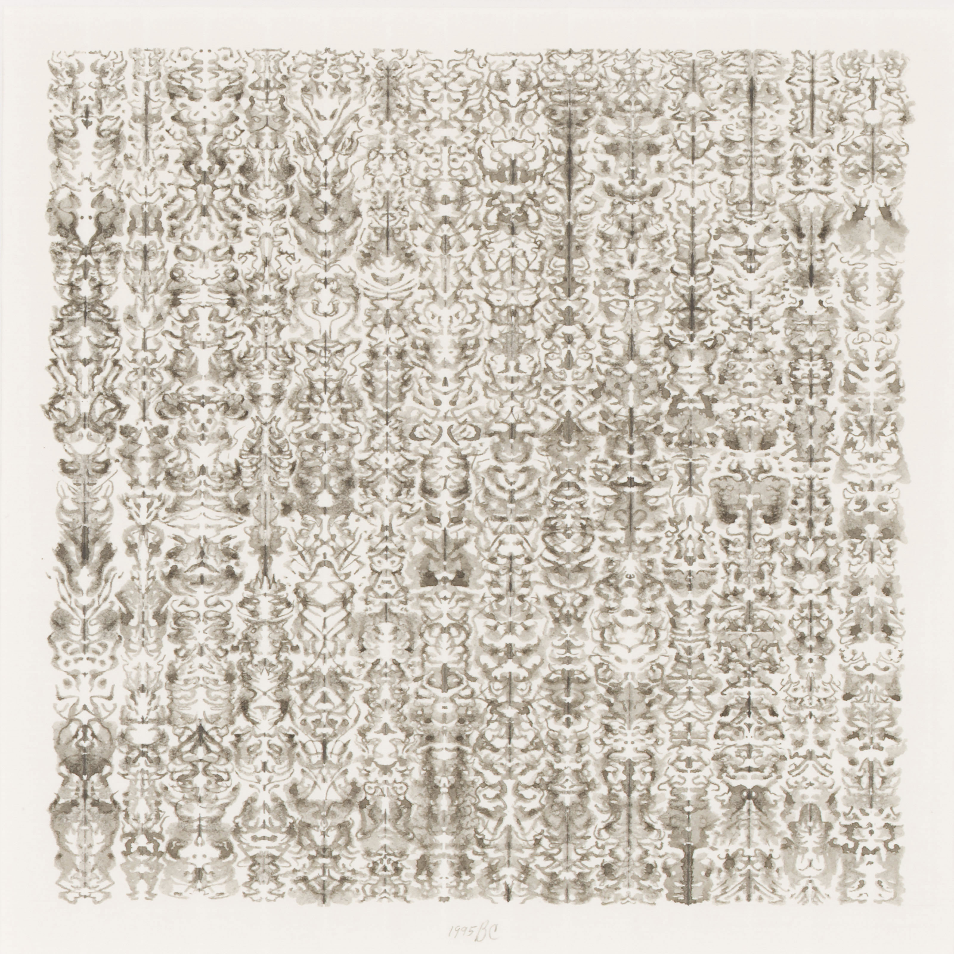 BRUCE CONNER (1933-2008), UNTITLED: APRIL 24, 1995 | Christie’s