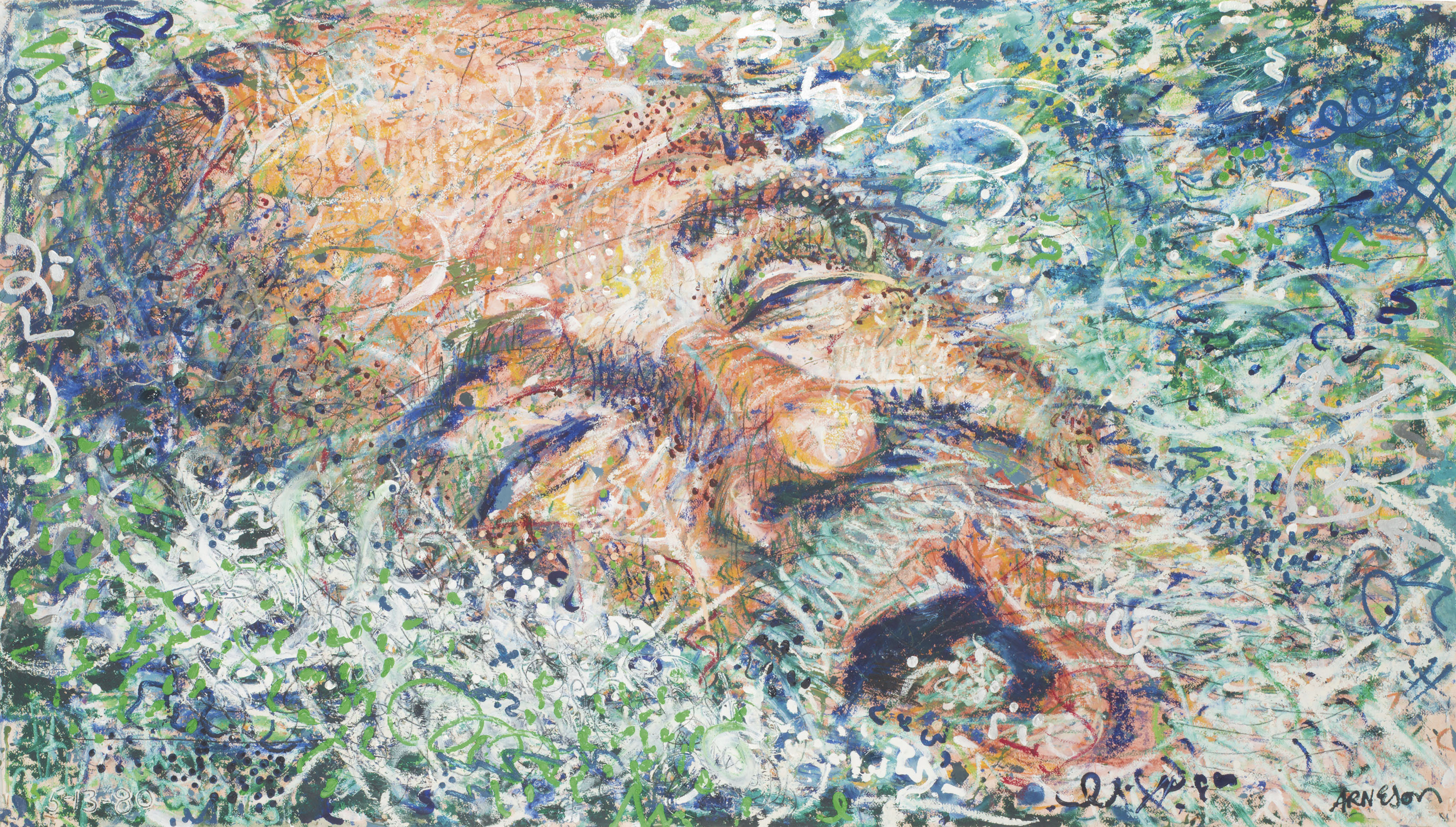 ROBERT ARNESON (1930-1992), Drawing for Ikarus | Christie’s