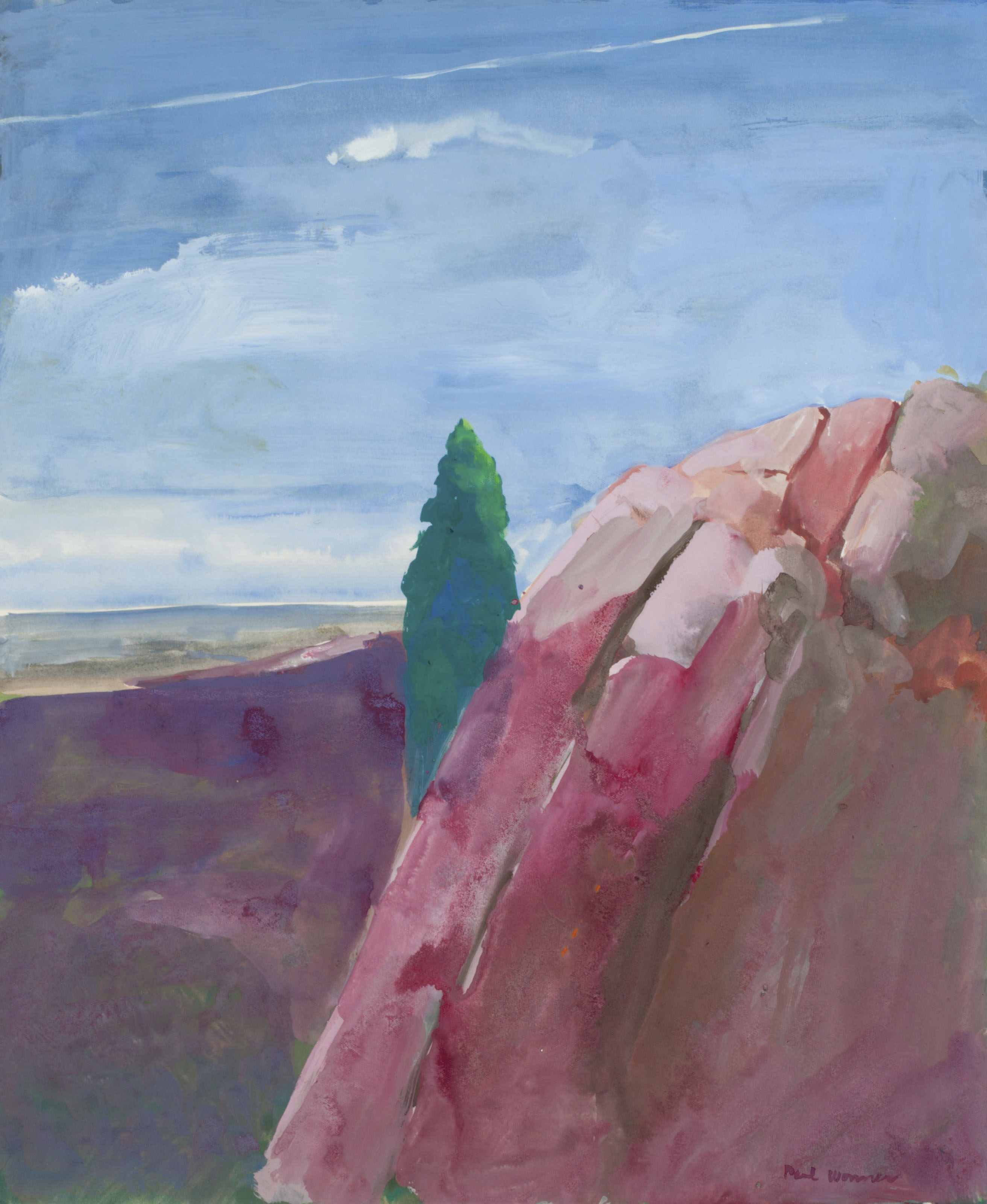 PAUL WONNER (1920-2008), Rocks, Pine, Malibu | Christie’s