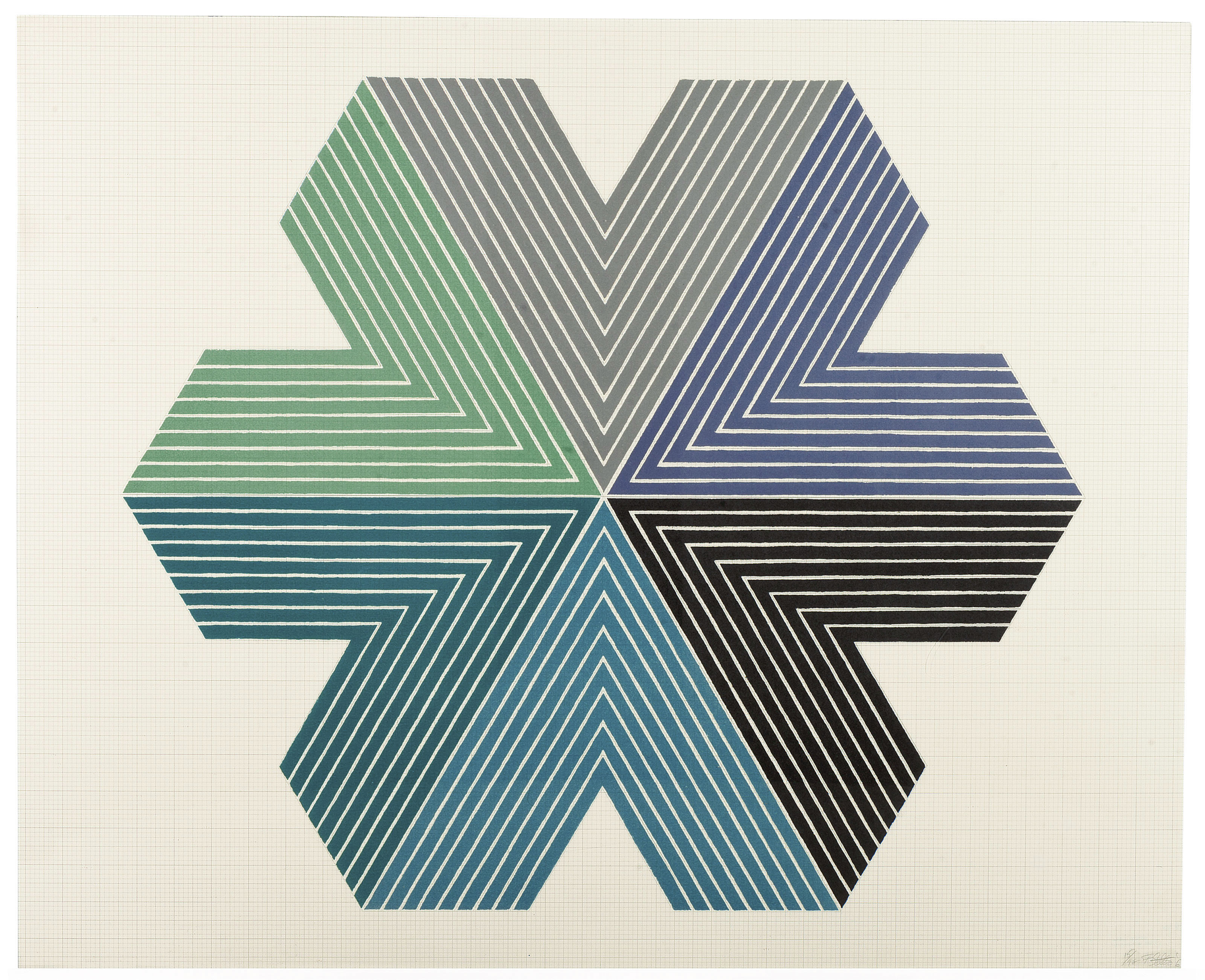 FRANK STELLA (B. 1936), Star of Persia II | Christie’s