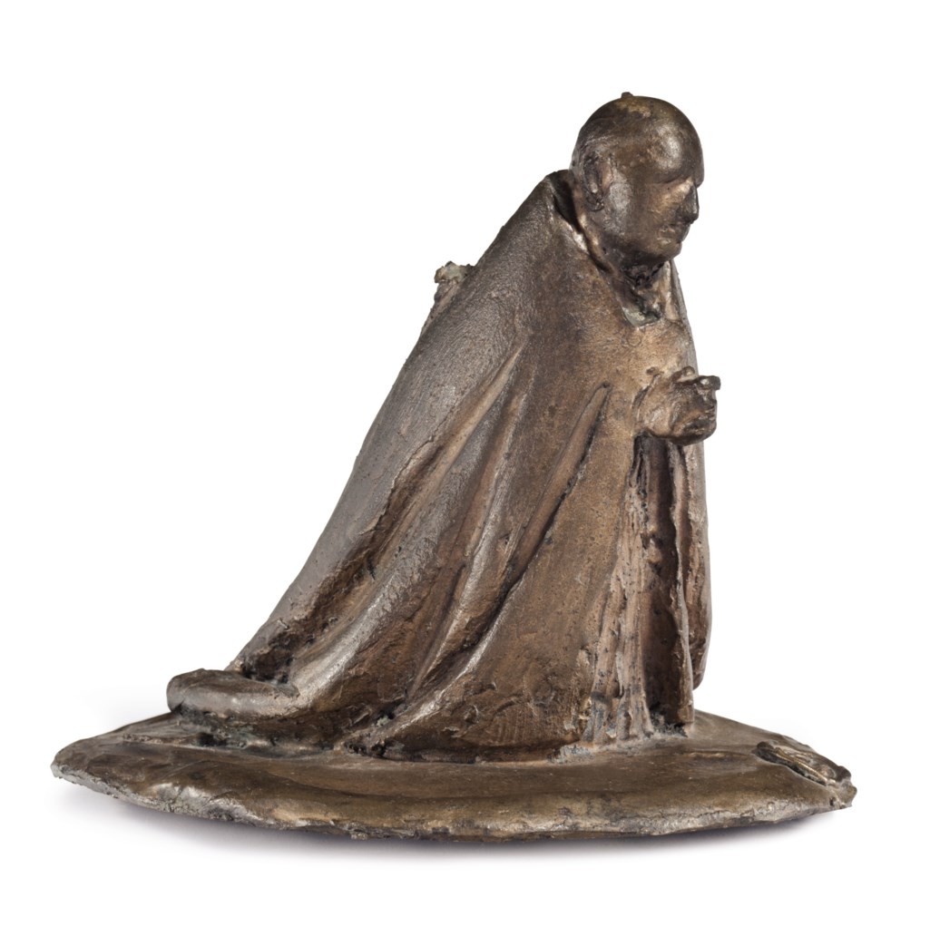 Giacomo Manzù (1908-1991), Papa Giovanni XXIII in preghiera | Christie’s